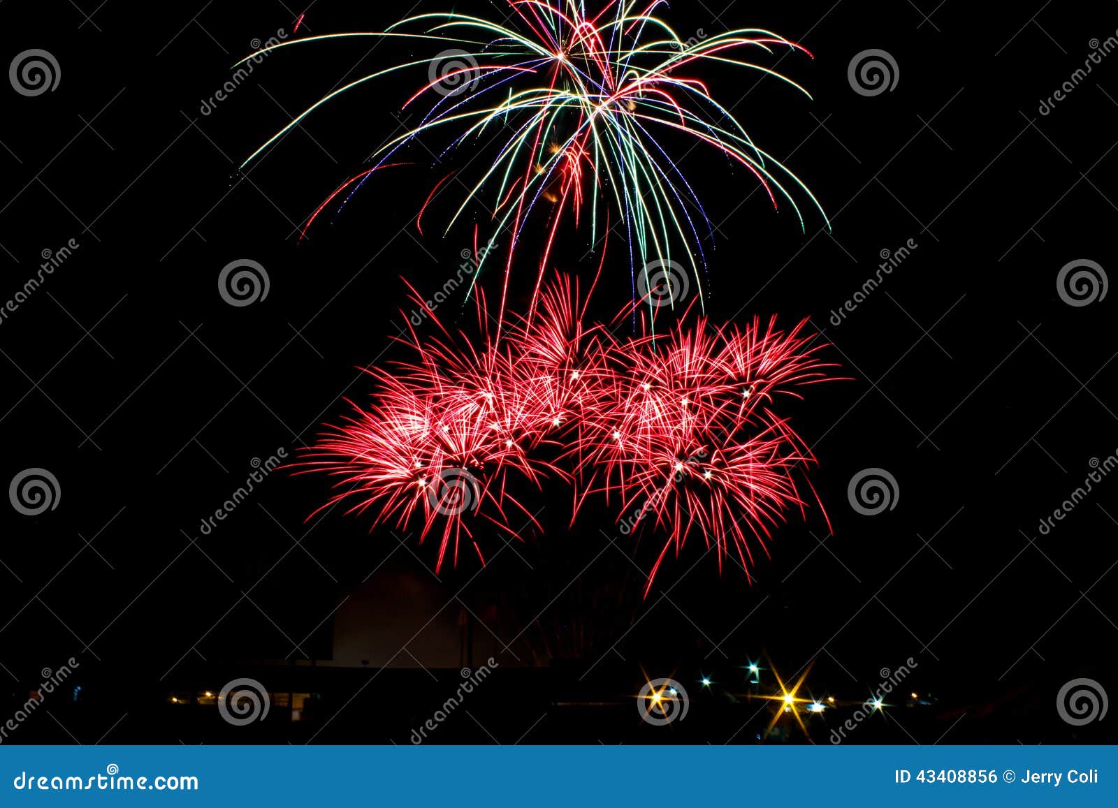 Fireworks Burst stock photo. Image of event, fireworks - 43408856