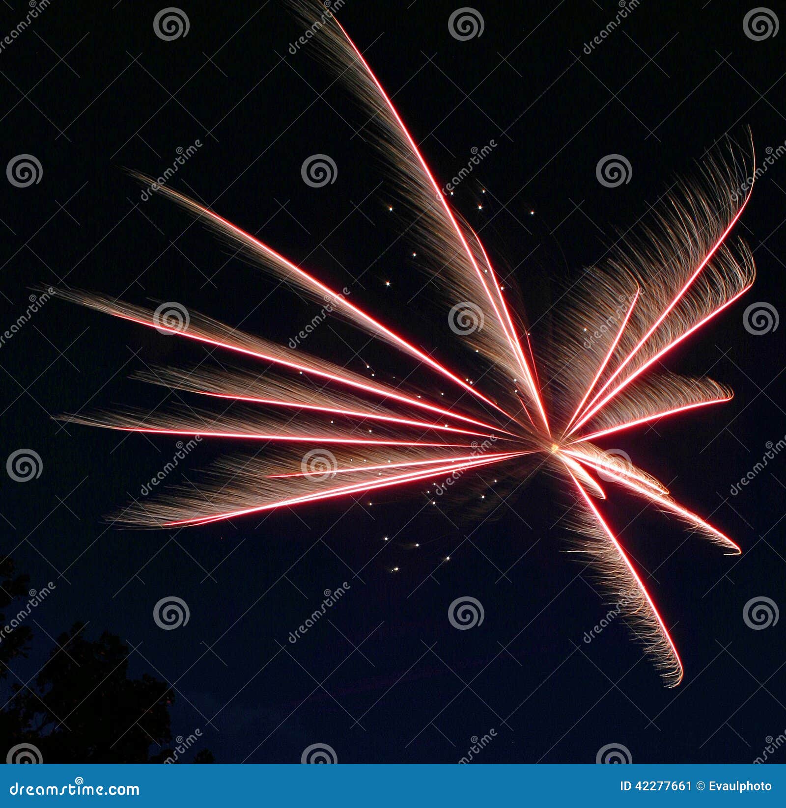 Fireworks Burst 6 stock image. Image of pyrotechnics - 42277661