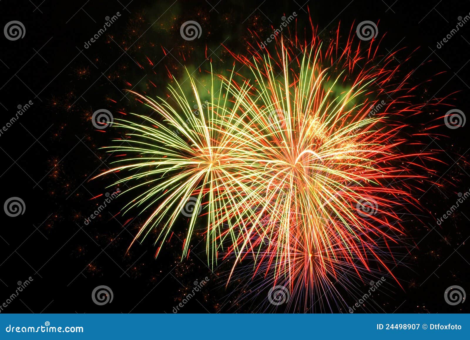 Fireworks Bursting in Air stock image. Image of explosion - 24498907