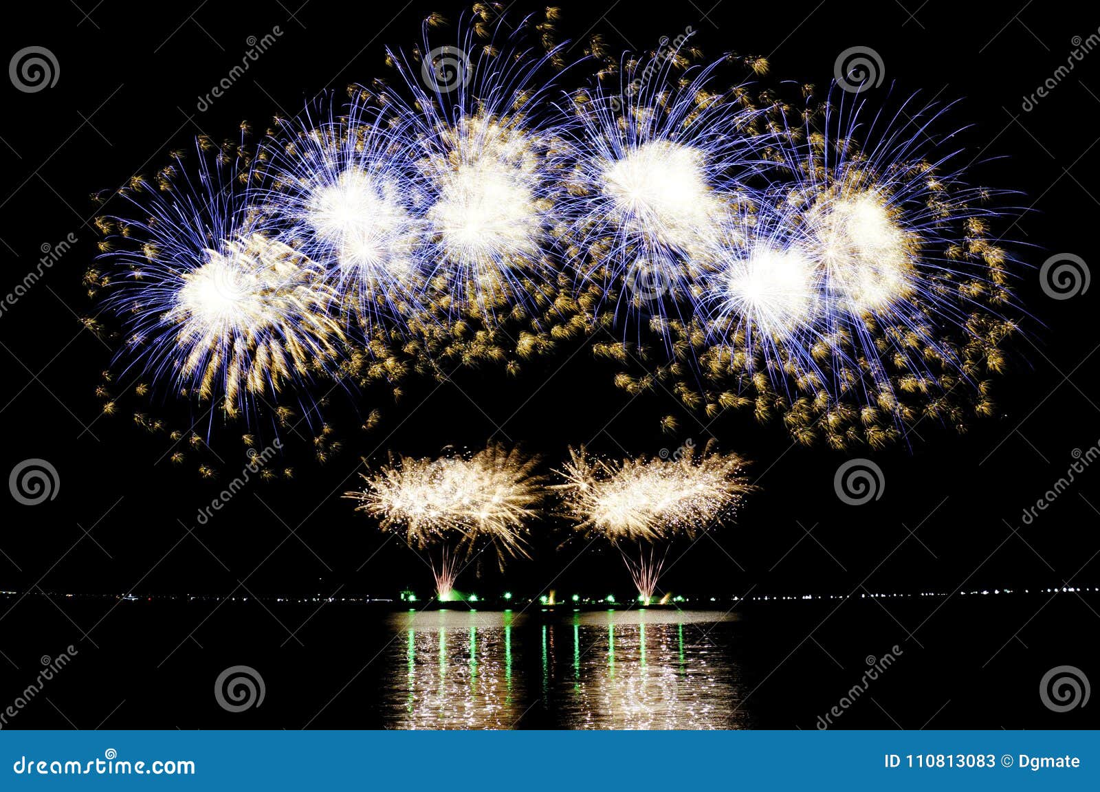 Fireworks bursting stock image. Image of festive, black - 110813083