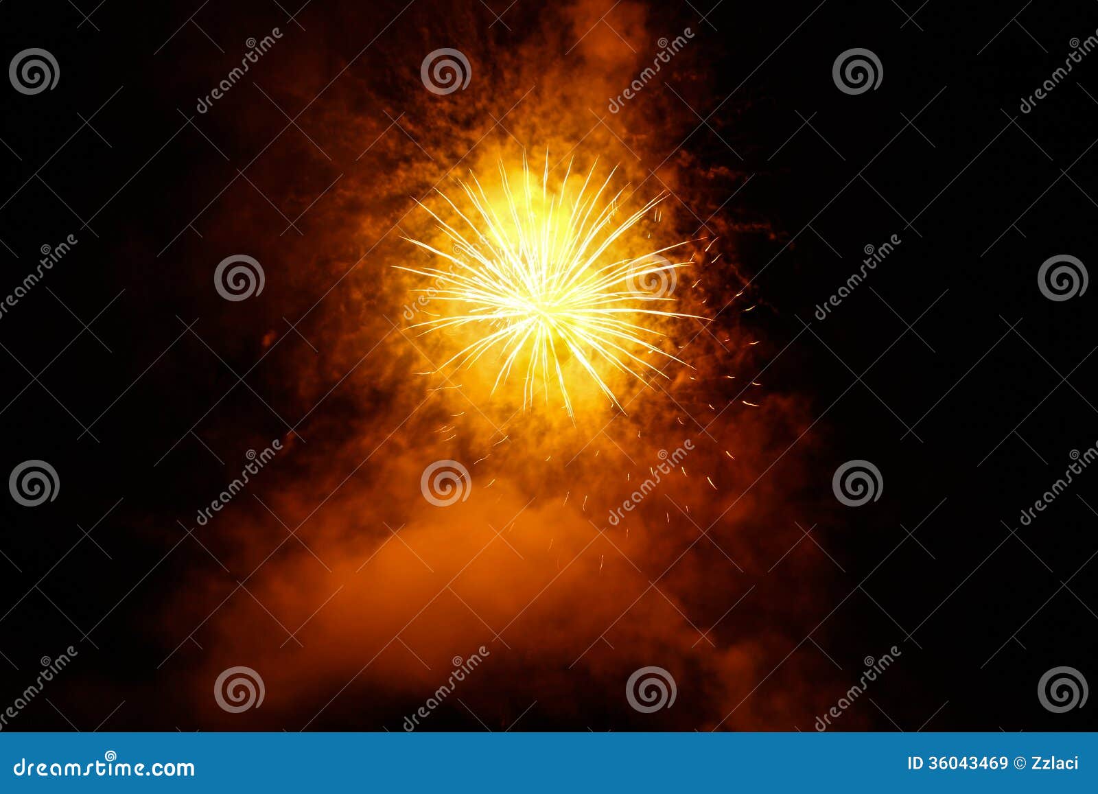 Fireworks stock image. Image of exploding, explode, fiesta - 36043469