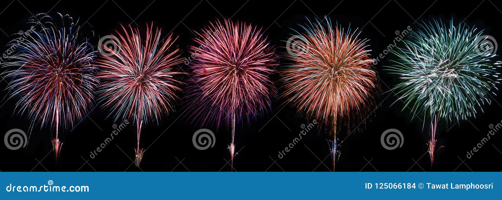 Fireworks bursting stock photo. Image of celebration - 125066184