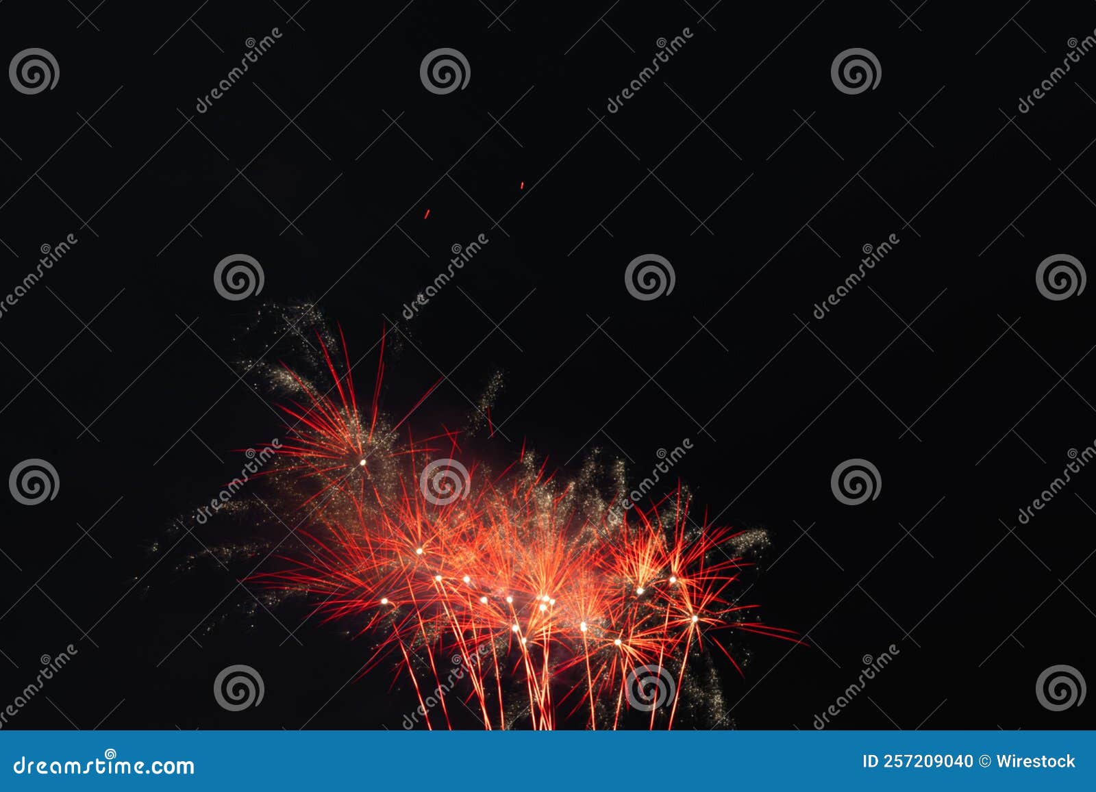 Fireworks during the Canada Day in Edmonton Stock Photo - Image of ...