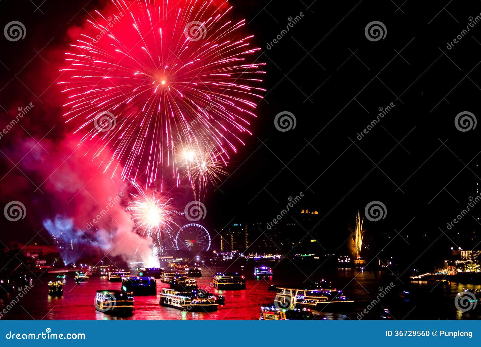 Fireworks Celebration stock photo. Image of firework - 36729560