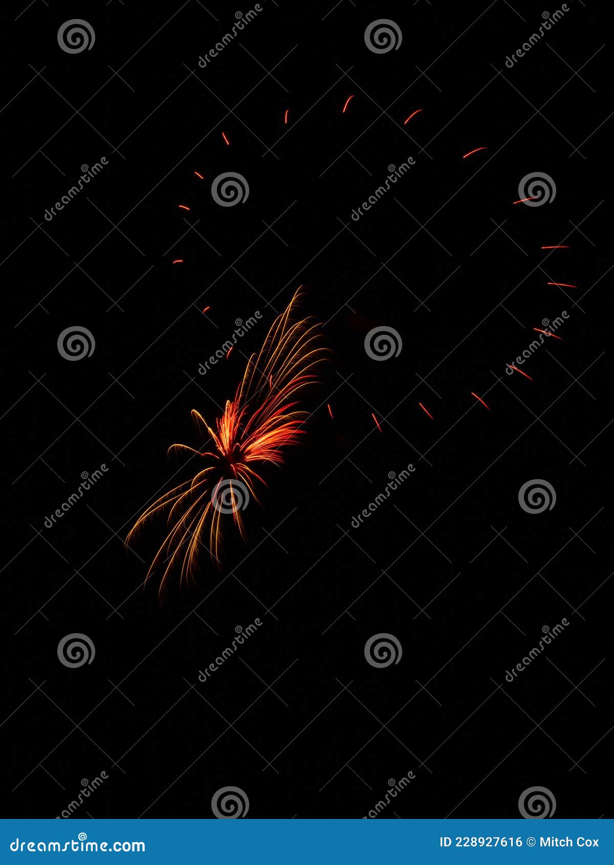 Fireworks with Circle stock photo. Image of night, independence - 228927616