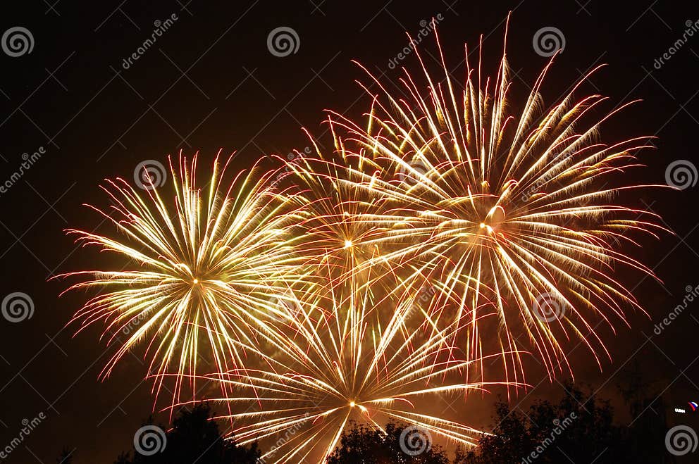 Fireworks stock image. Image of anniversary, colour, celebration - 45332753