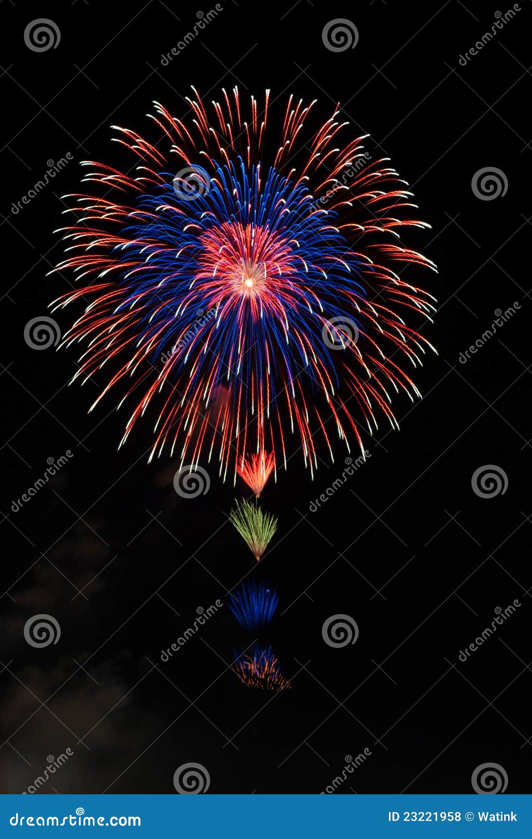 Fireworks colors 4 stock photo. Image of burst, july - 23221958