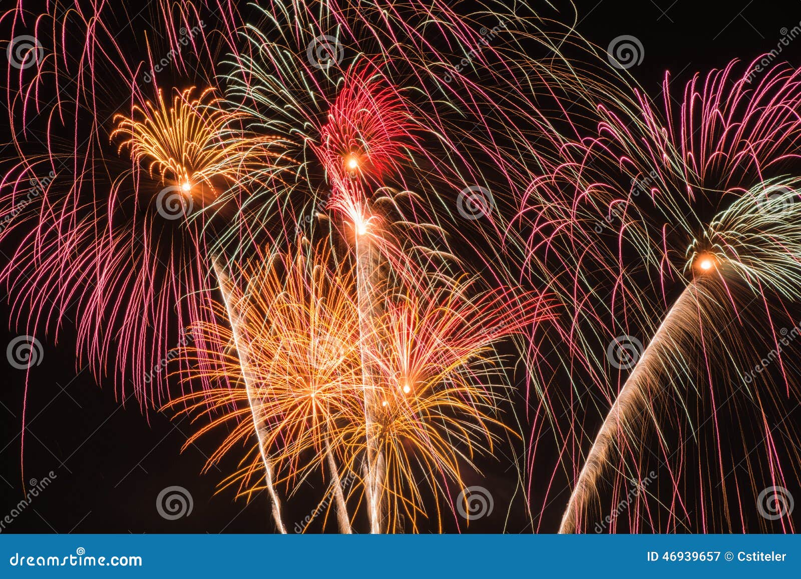 Continuous Fireworks Stock Photos - Free & Royalty-Free Stock Photos ...
