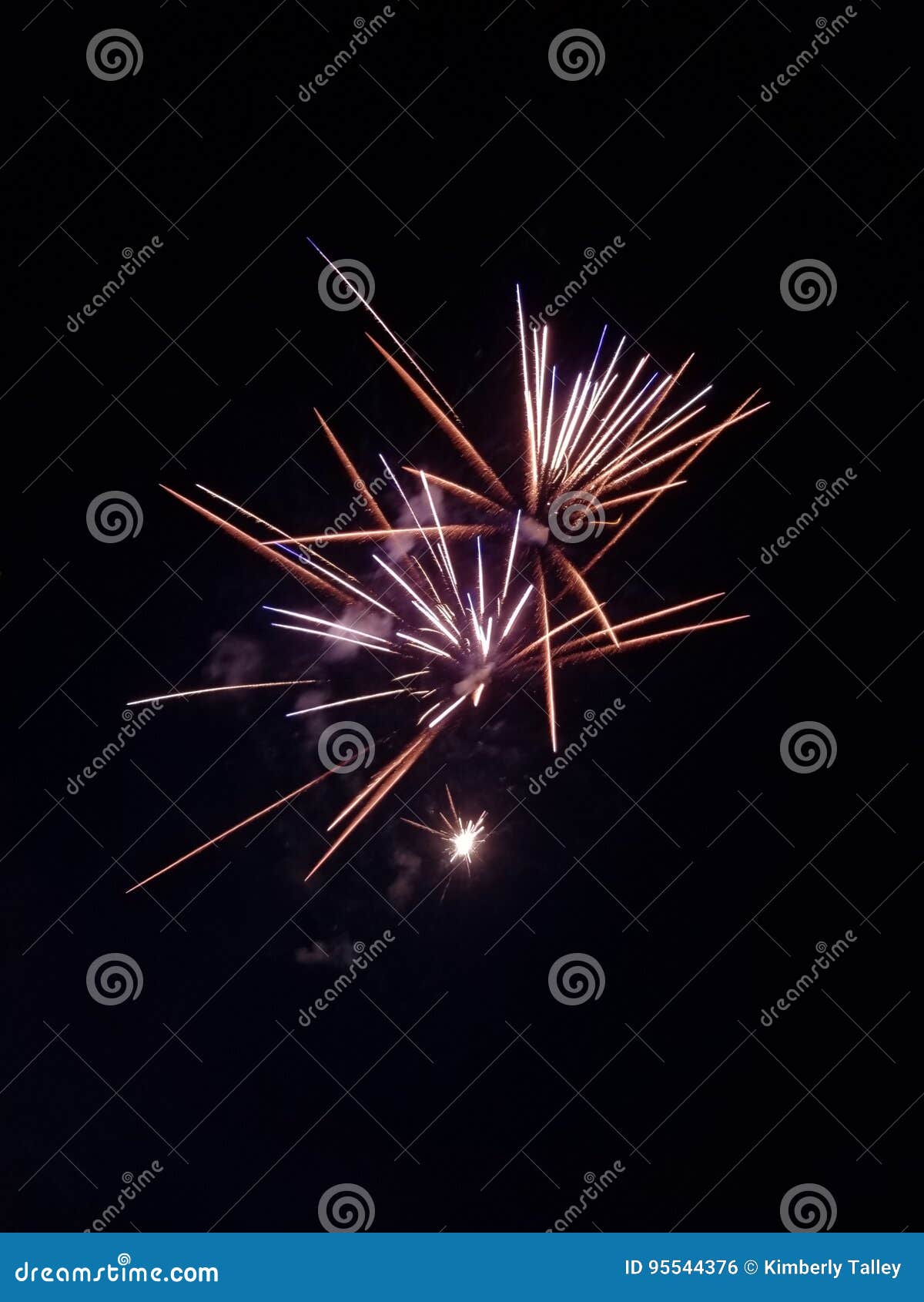 Fireworks stock photo. Image of cool, fireworks, bursting - 95544376