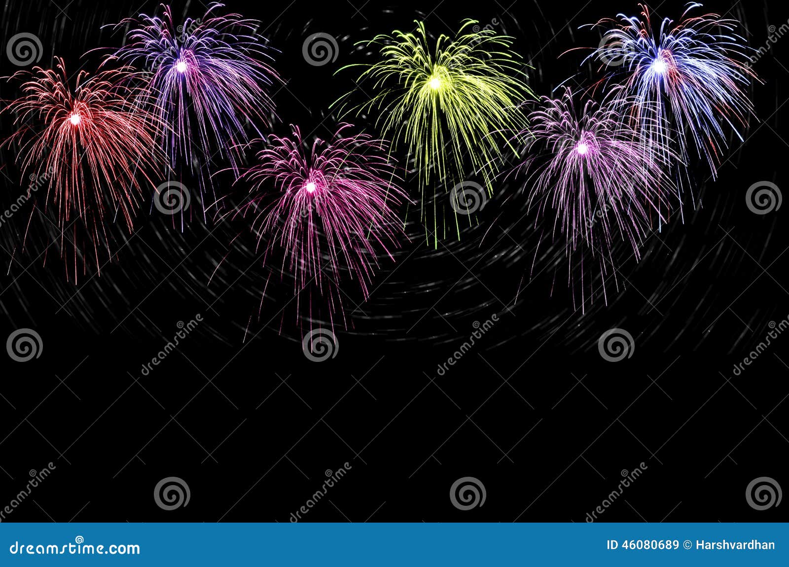 Fireworks crackers stock image. Image of colorful, celebration - 46080689