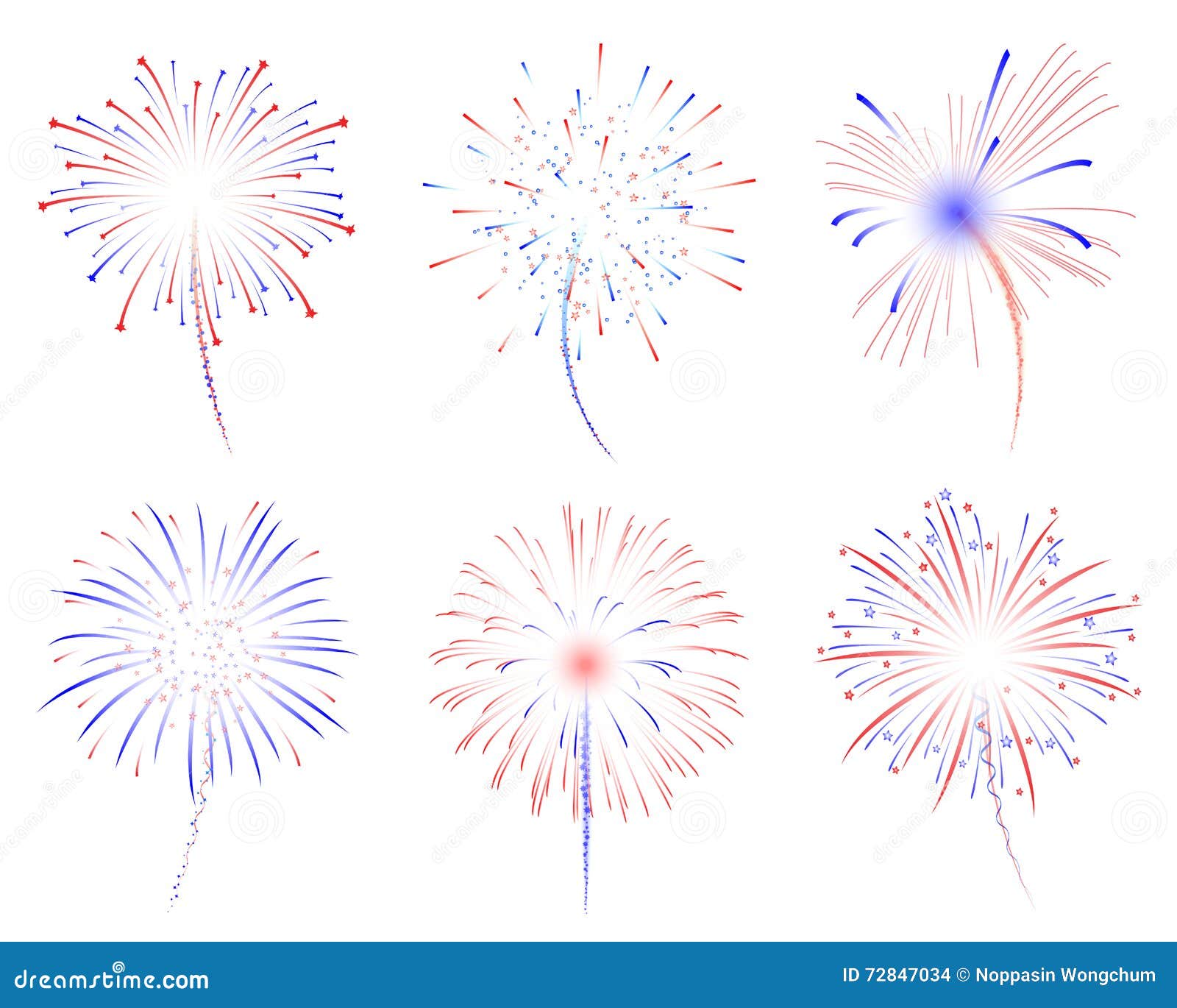 Fireworks d illustration stock vector. Illustration of celebration ...