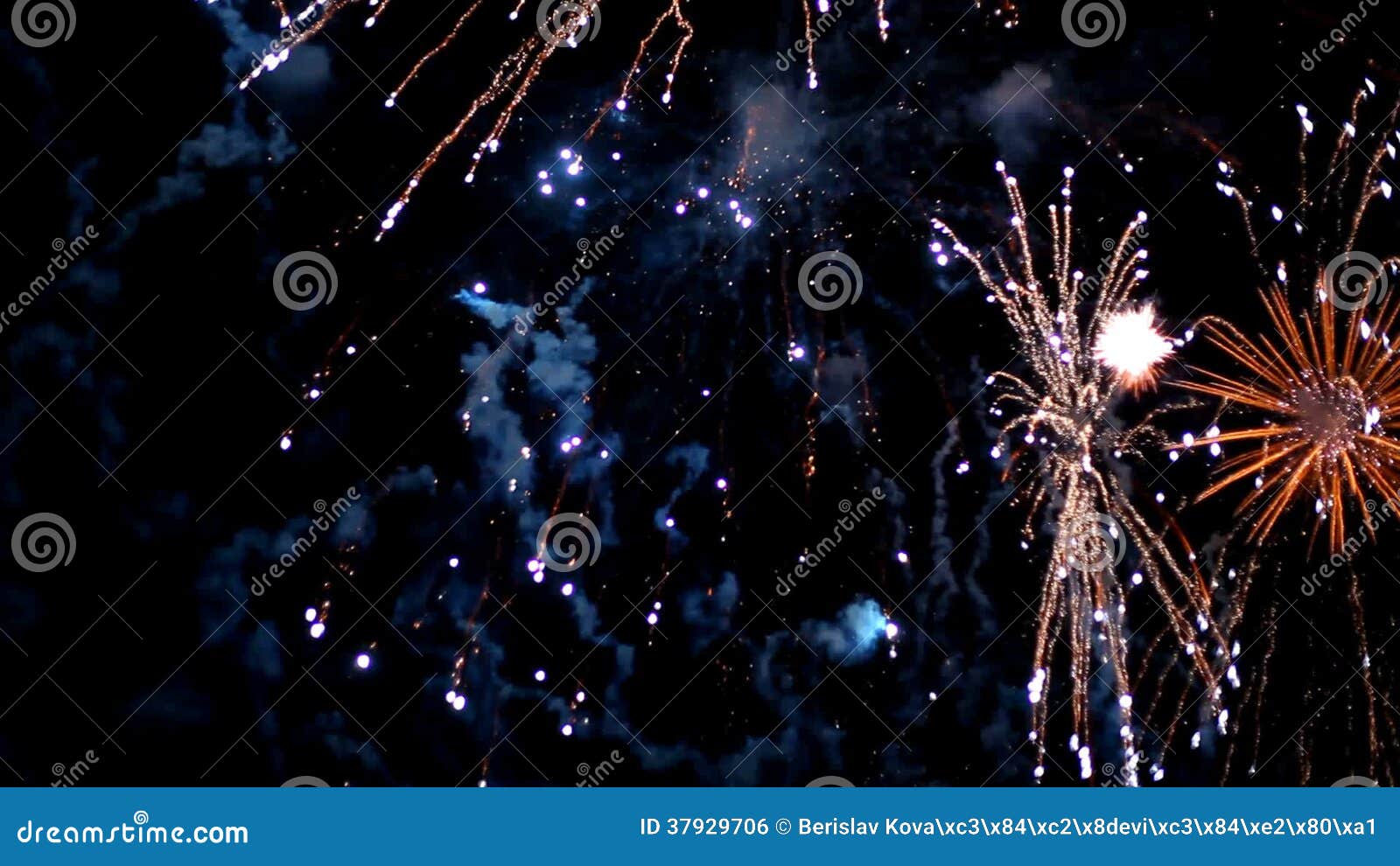 Fireworks defocus stock video. Video of festival, display - 37929706