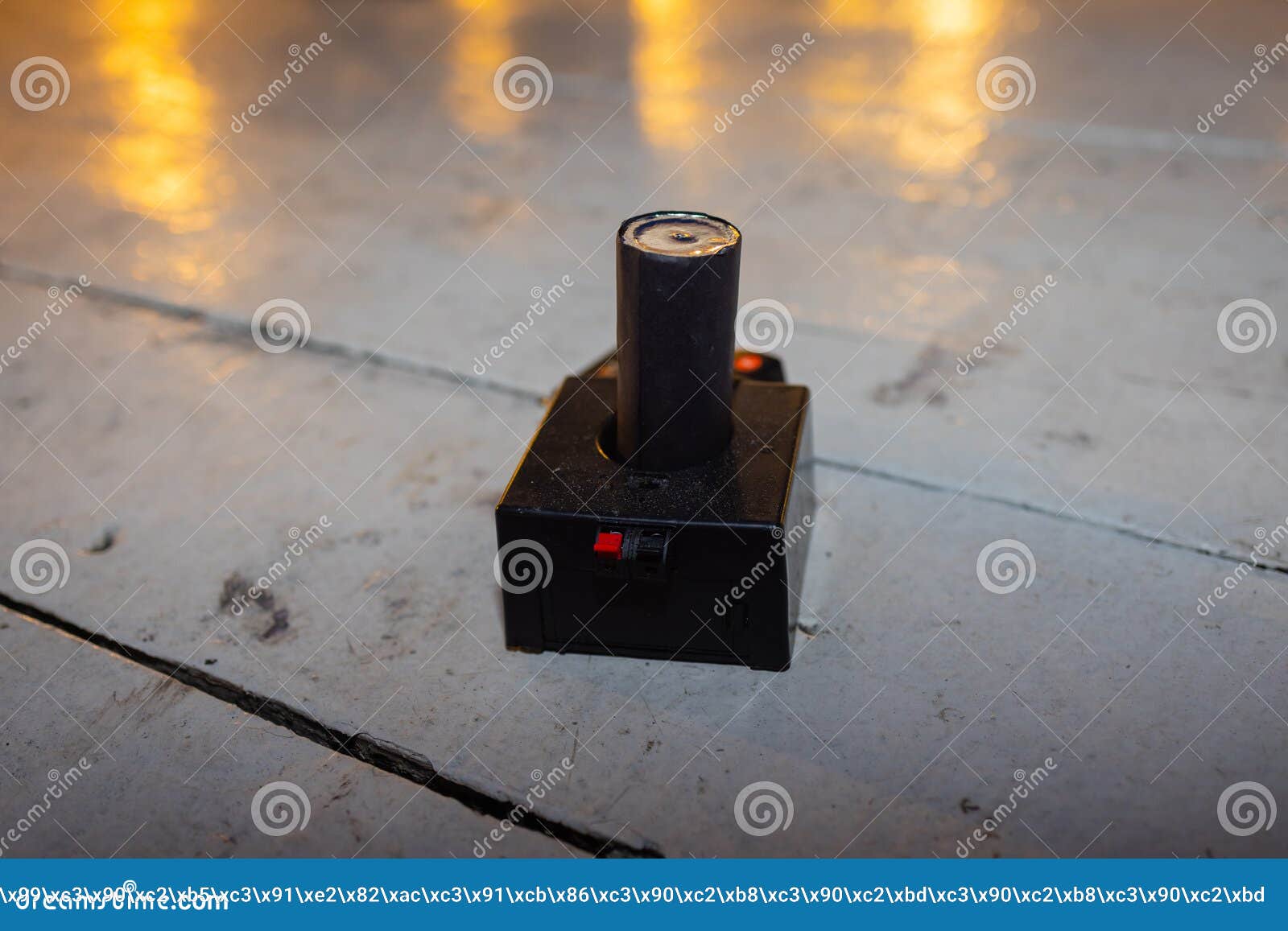 Fireworks Devices Setup Pipe Form Mini Pyrotechnics. Stock Image ...