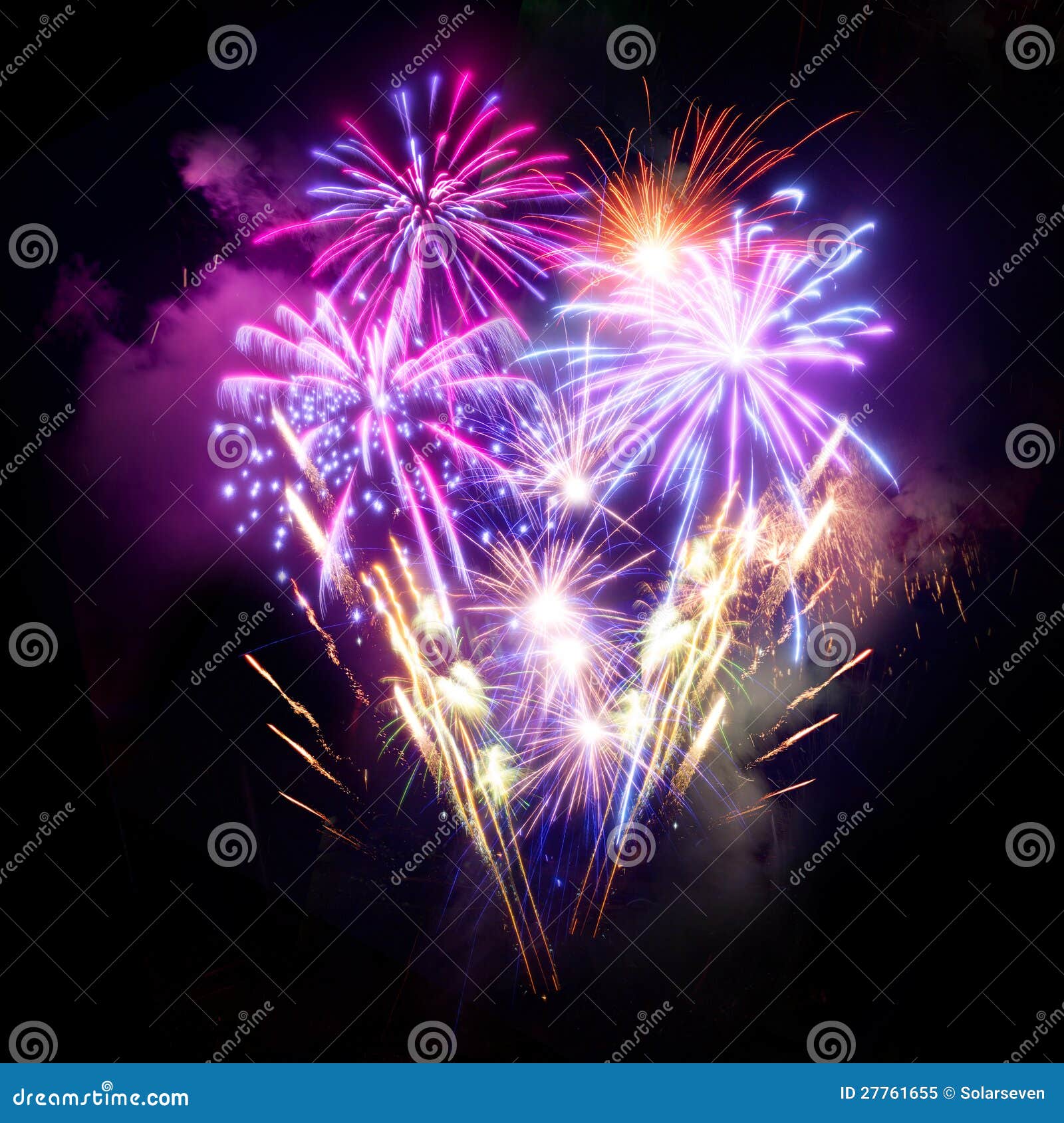 Fireworks Display stock image. Image of november, showers - 27761655