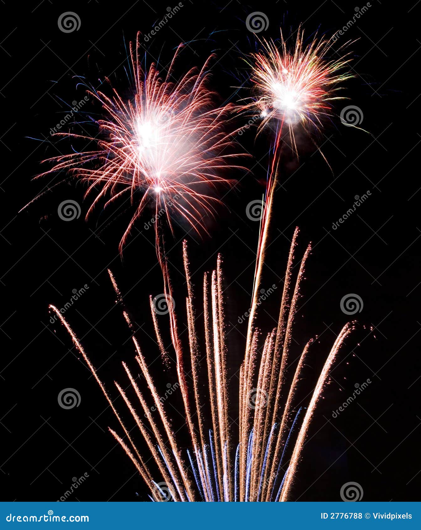 Fireworks Display Stock Photo | CartoonDealer.com #2818188
