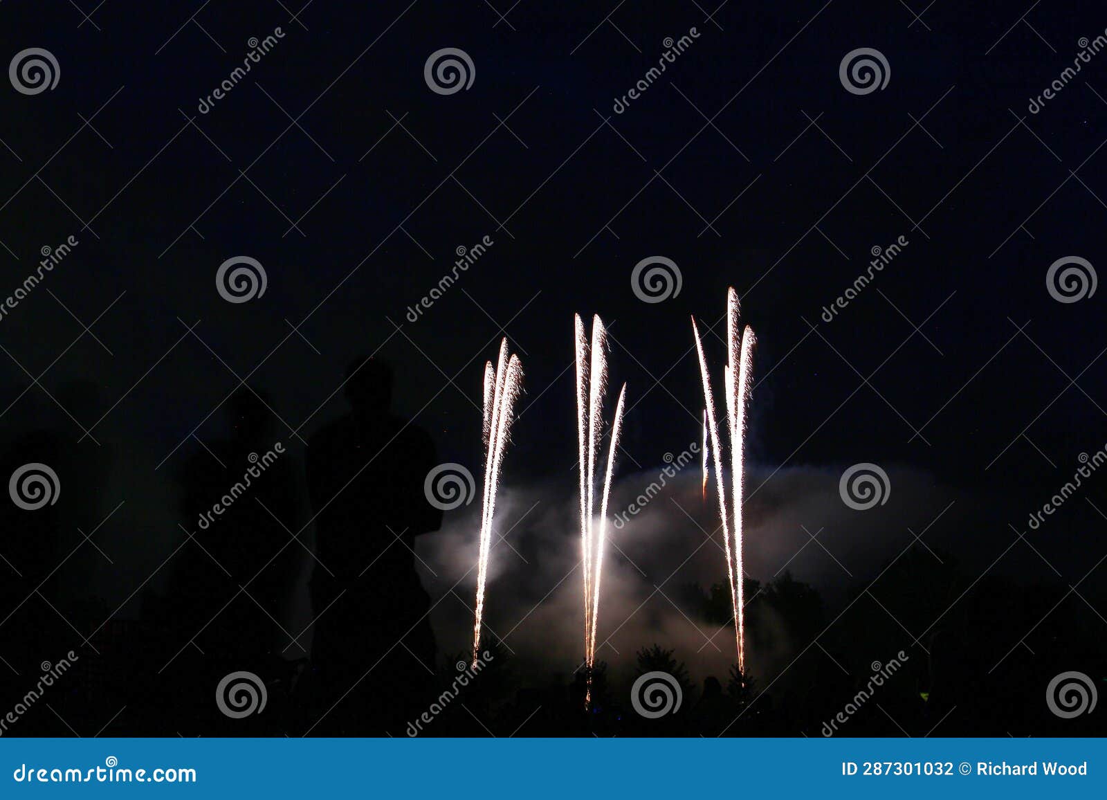 Fireworks Display, Granville, Ohio July 1, 2022 Stock Photo - Image of ...