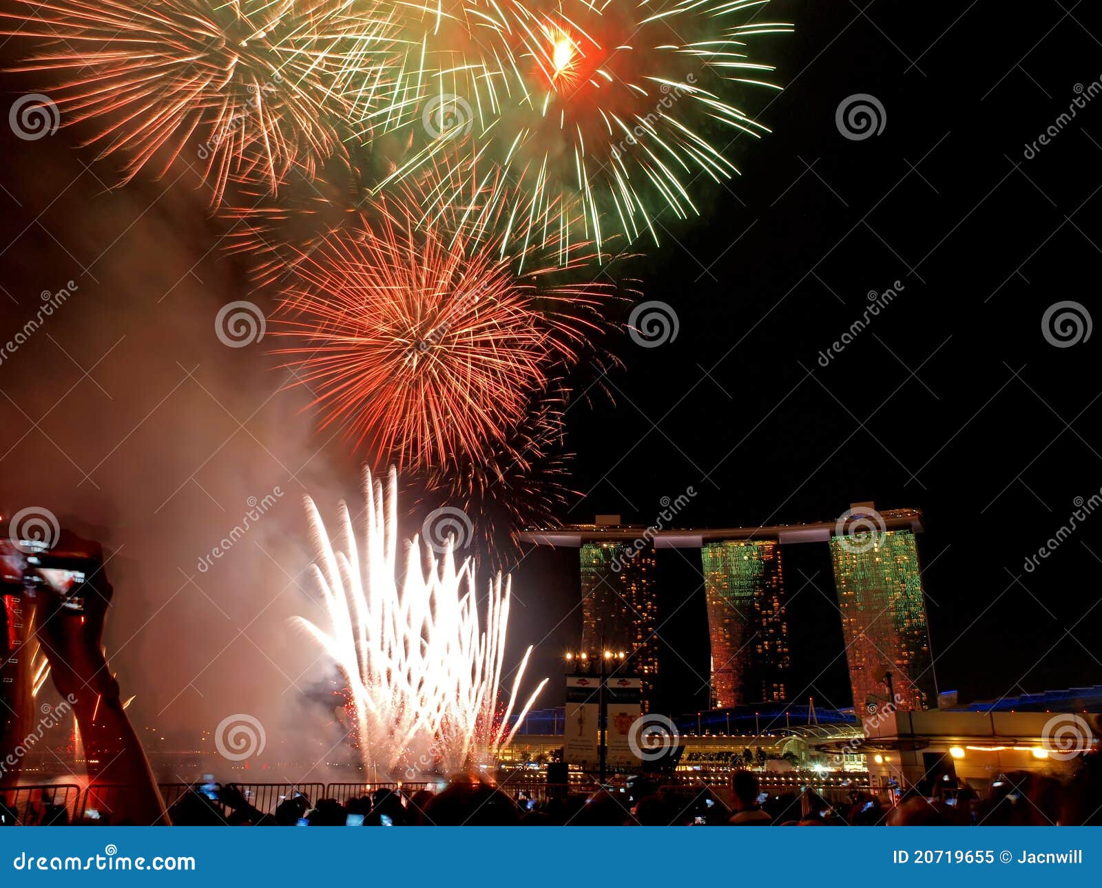 Fireworks Display & MBS Stock Image - Image of fireworks, celebrations ...