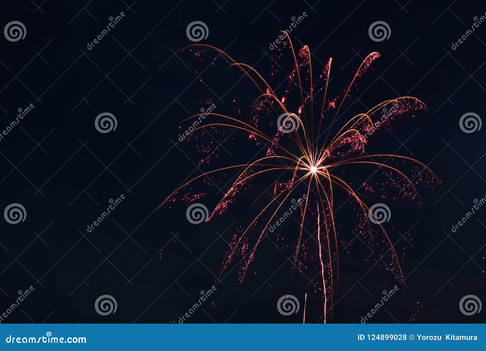 Fireworks display in Japan stock photo. Image of japann - 124899028