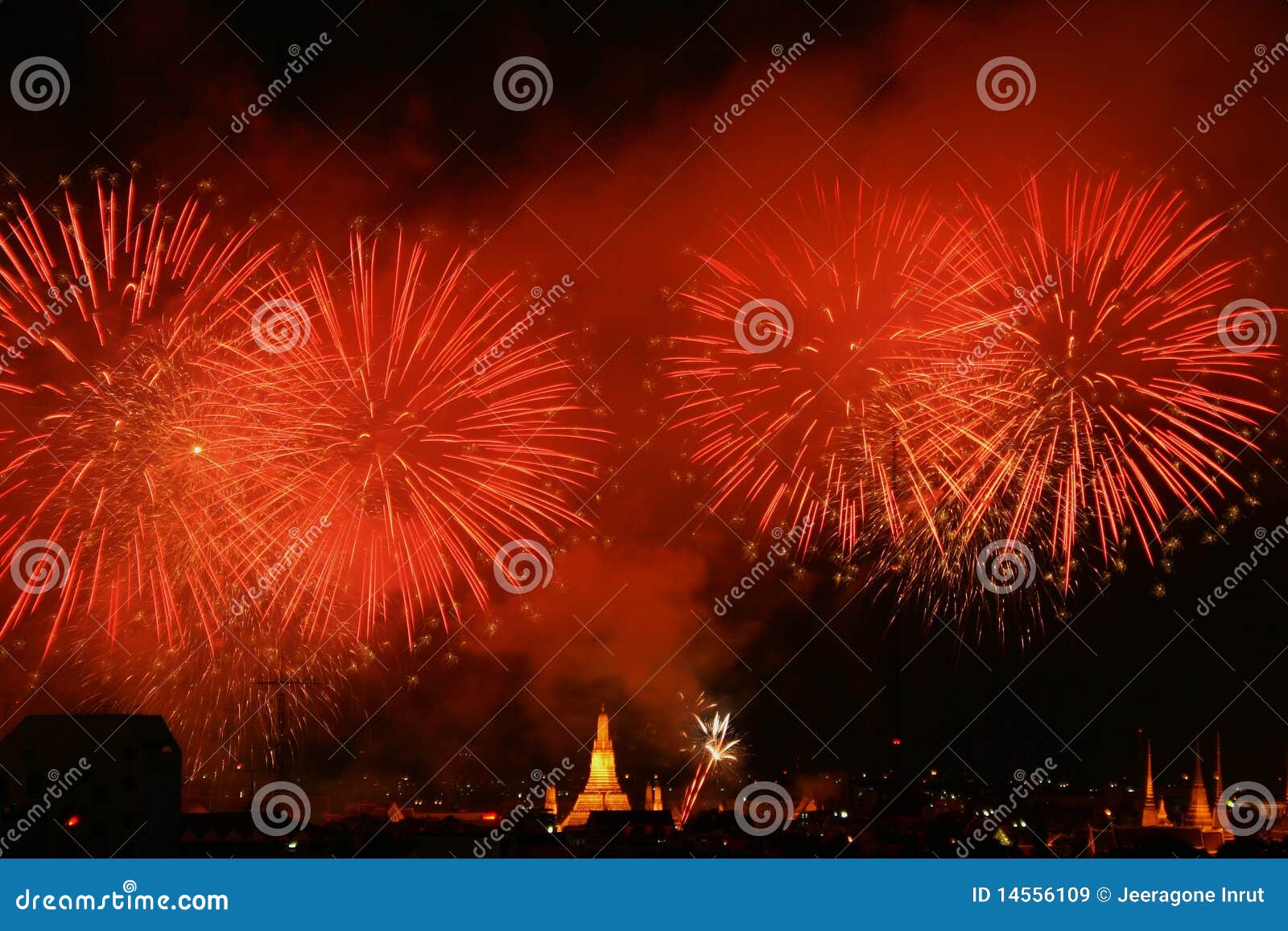 Fireworks Exploding stock image. Image of fire, decoration - 14556109