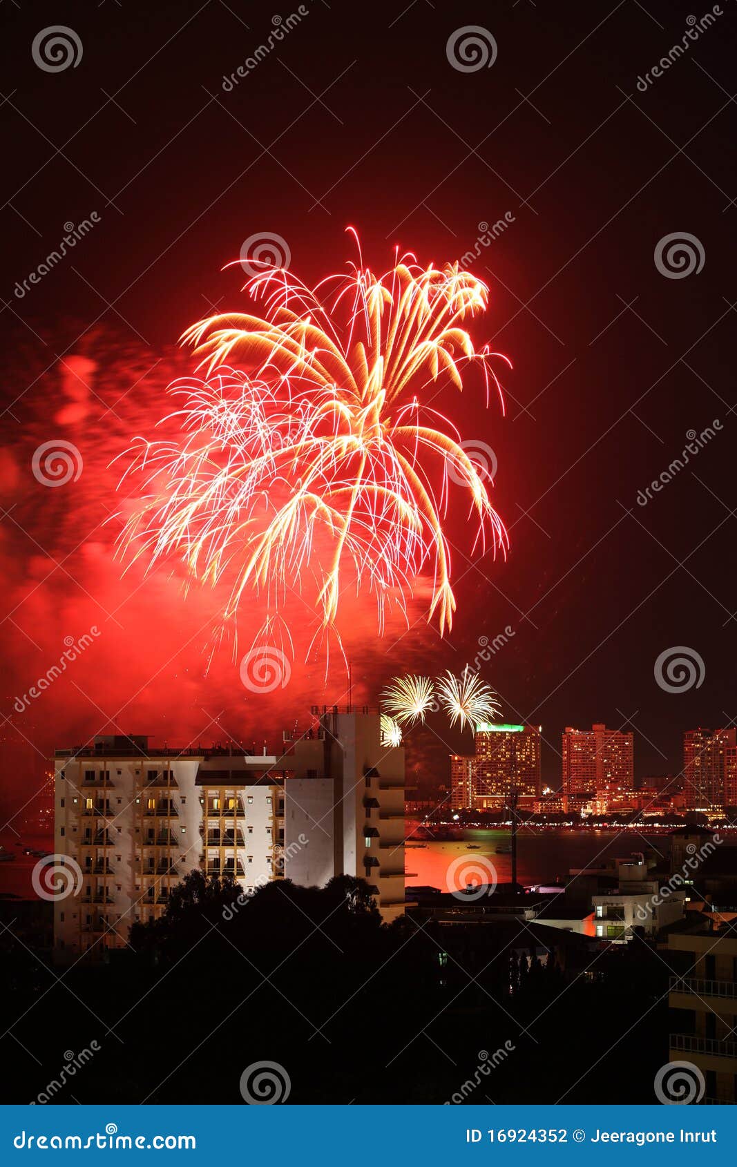Fireworks Exploding stock photo. Image of glowing, flash - 16924352