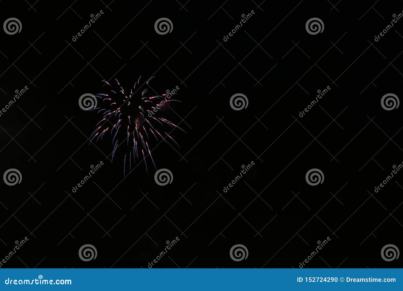 Fireworks Exploding during a Fireworks Festivaal Stock Photo - Image of ...