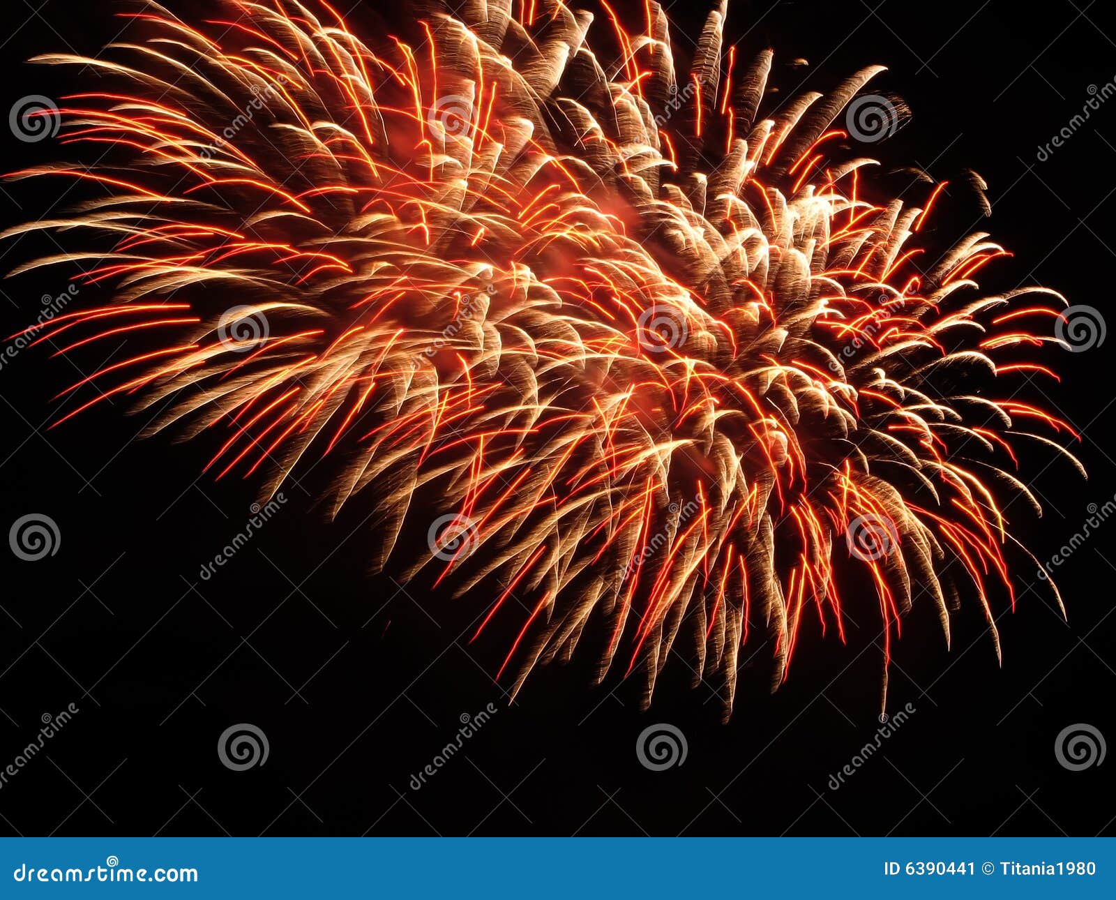 Fireworks Exploding In The Night Sky. Public Holiday. Vertical Image ...