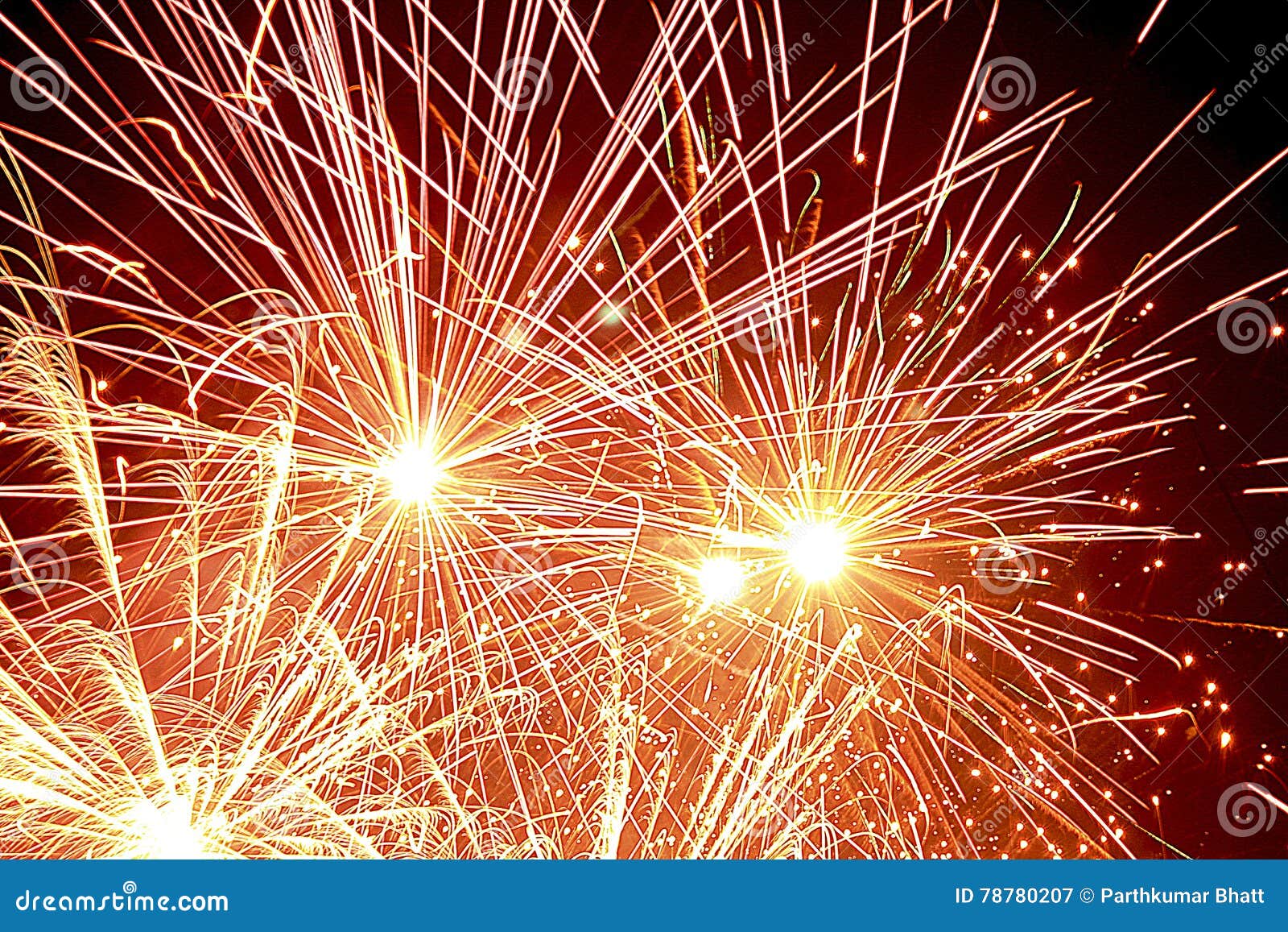 Fireworks stock image. Image of wishes, fireworks, tradition - 78780207