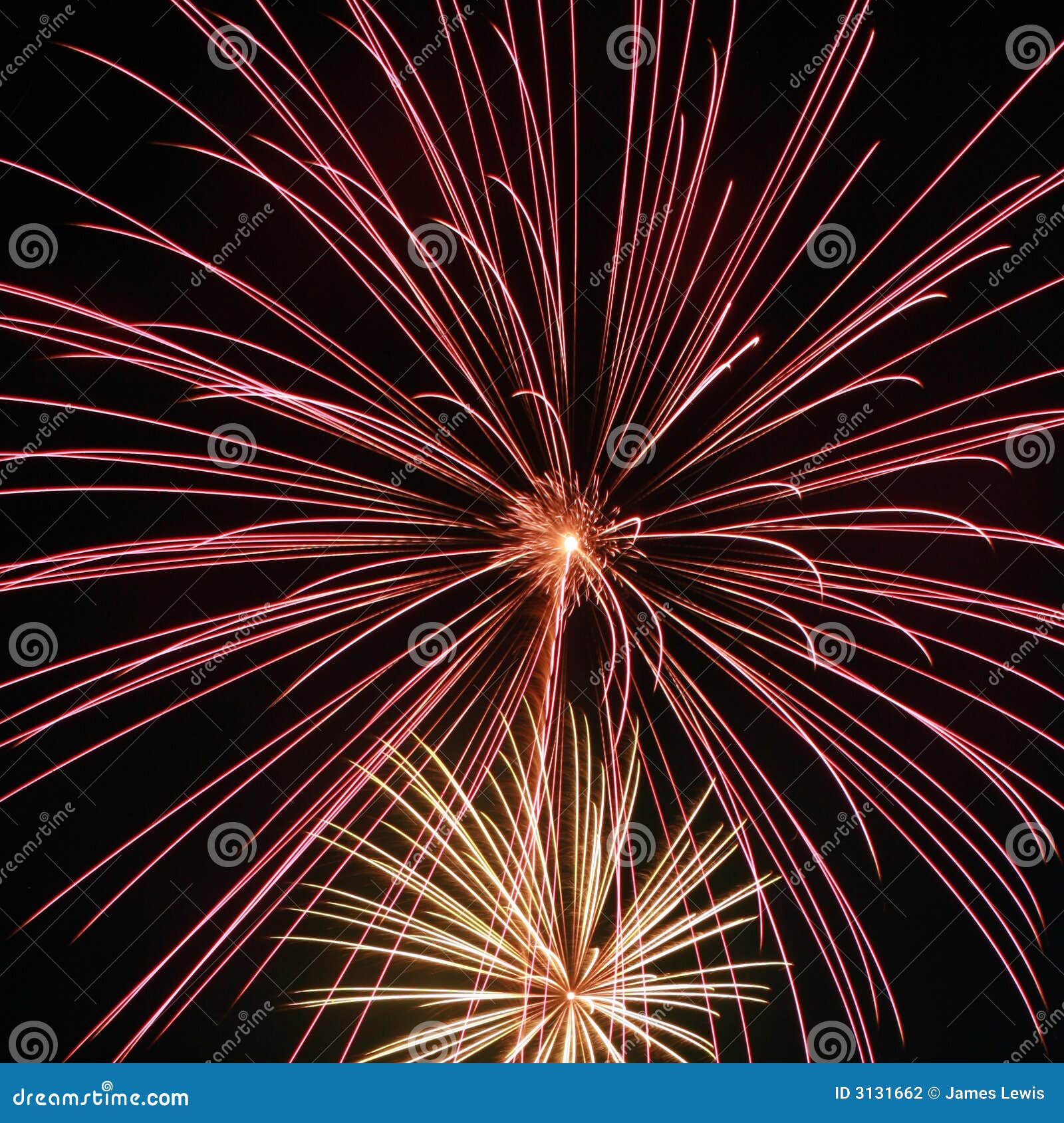 Fireworks fill the air stock photo. Image of long, clebration - 3131662