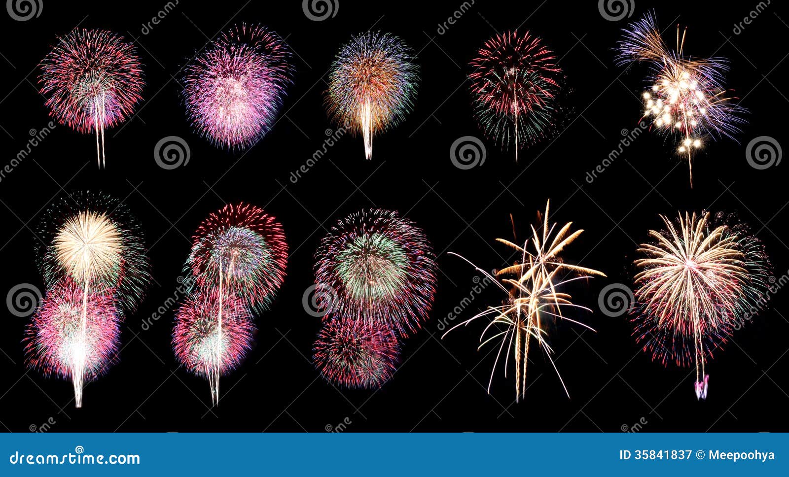 Firecracker Rocket On Stack Of Coins And Hands Burning The Rocket On ...