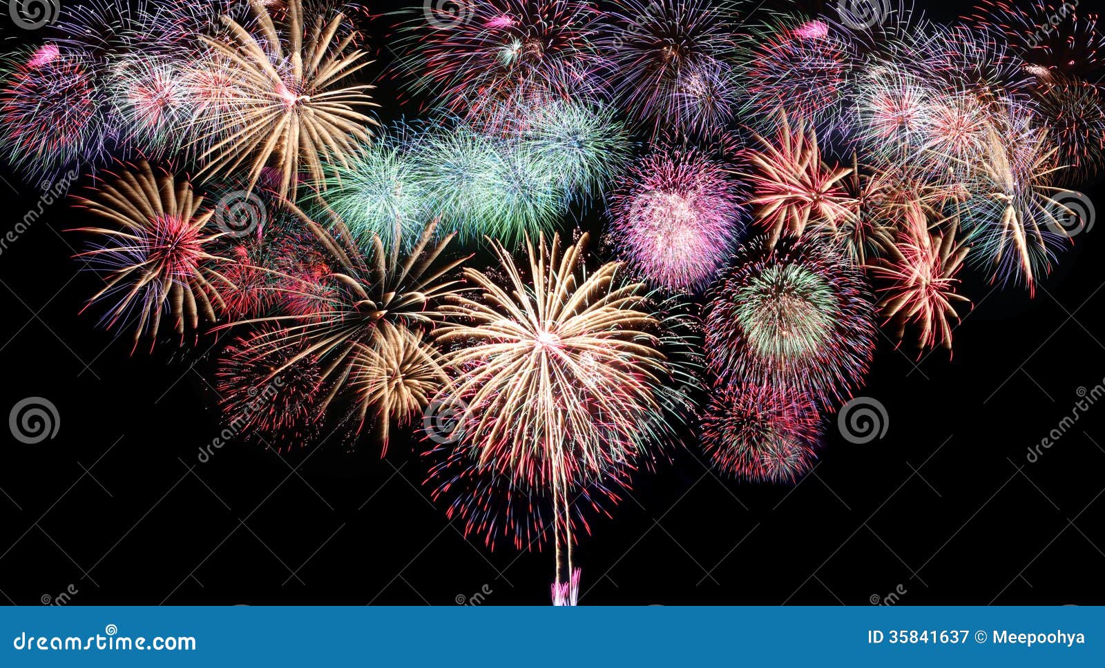 Fireworks or firecracker. stock image. Image of lights - 35841637