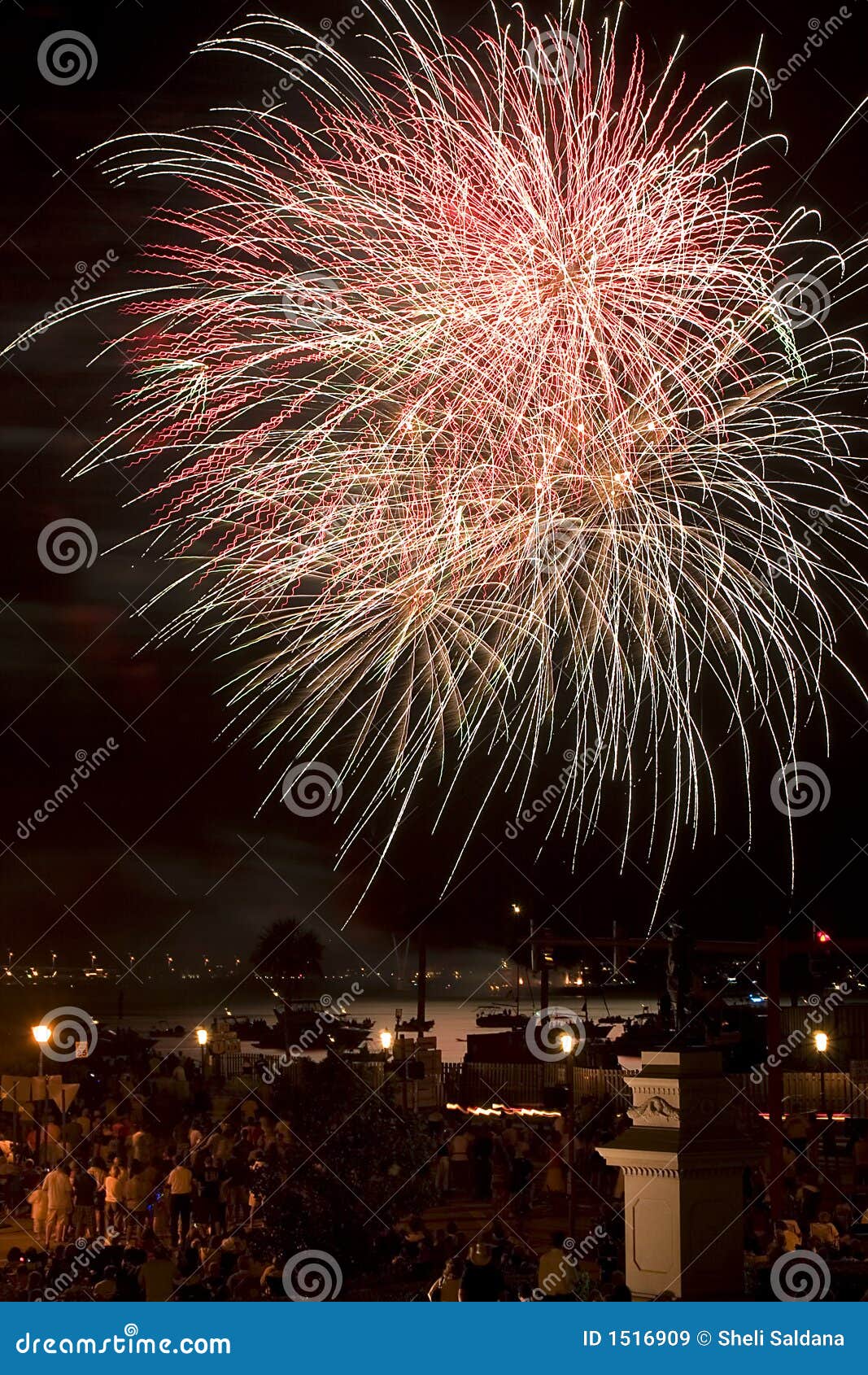 Fireworks Five stock image. Image of independence, candles - 1516909