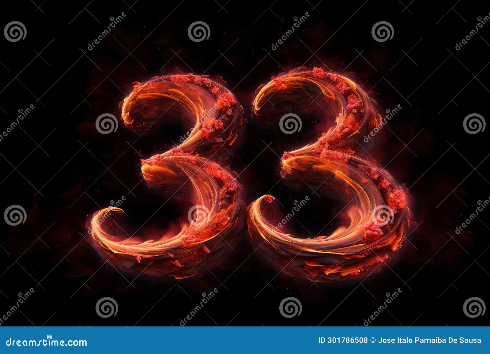 Fireworks Forming the Numbers 2023 Perfect for Stock Illustration ...