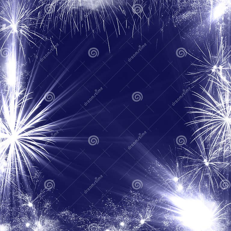 Fireworks frame stock image. Image of entertainment, dark - 5658405