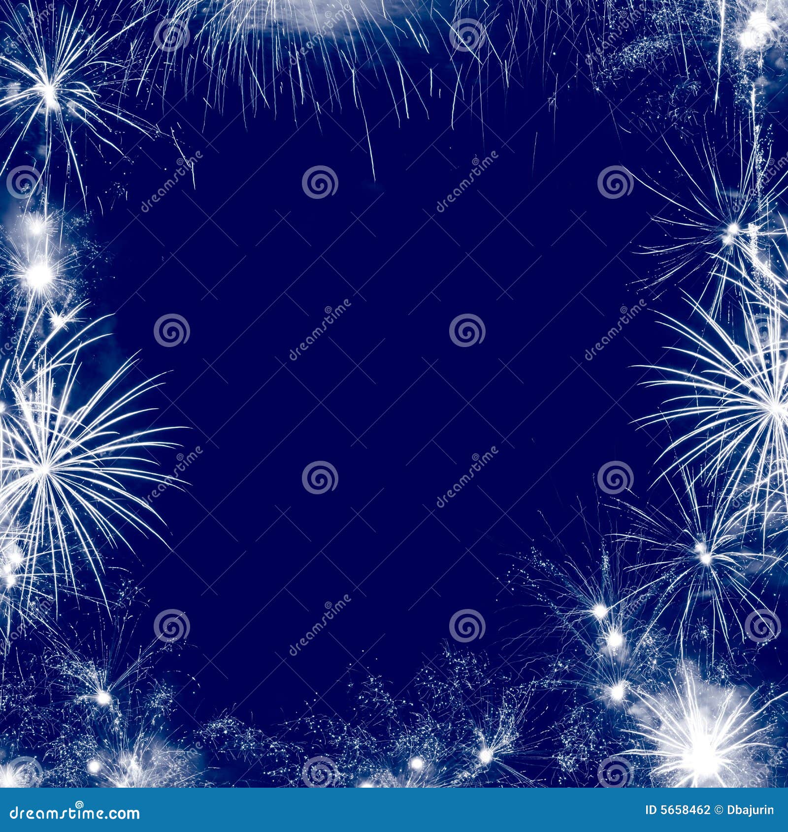 Fireworks frame stock photo. Image of light, fire, illuminated - 5658462