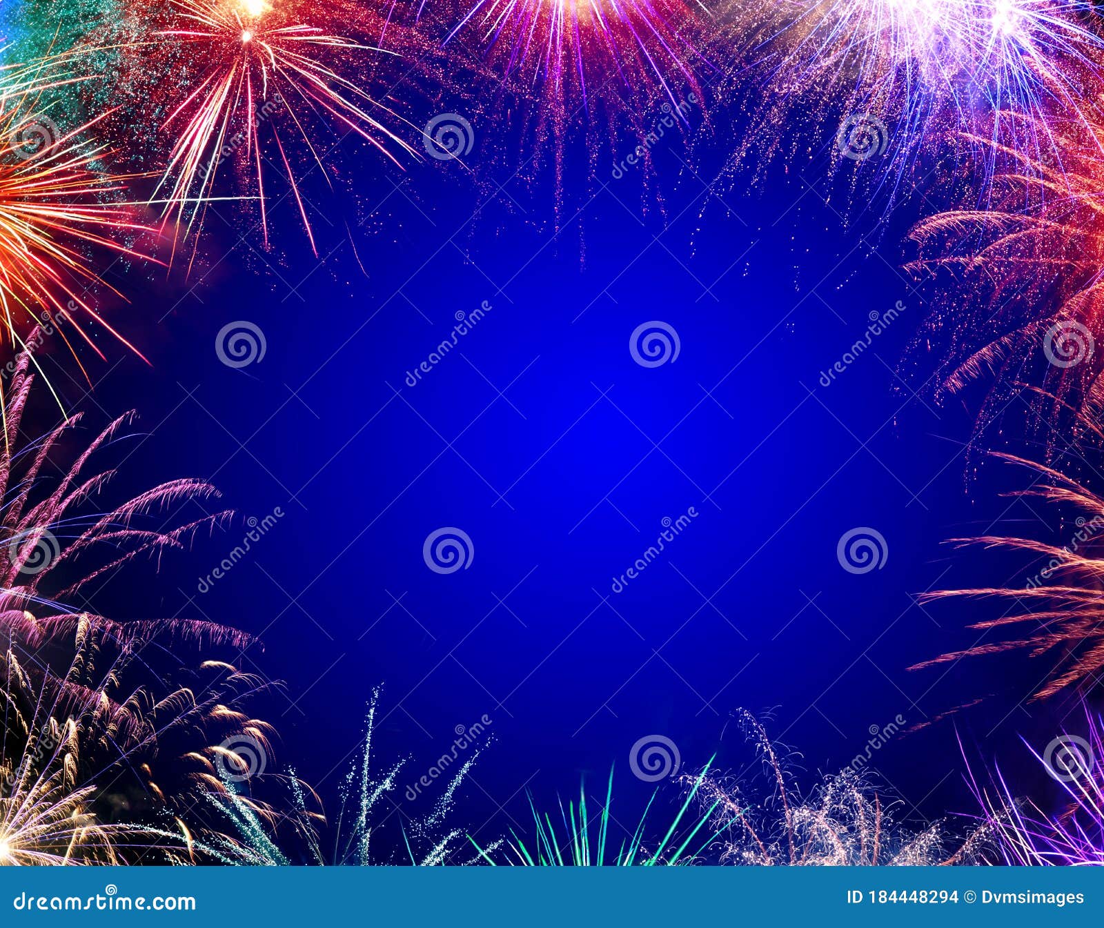 310 Blue Border Fireworks Stock Photos - Free & Royalty-Free Stock ...