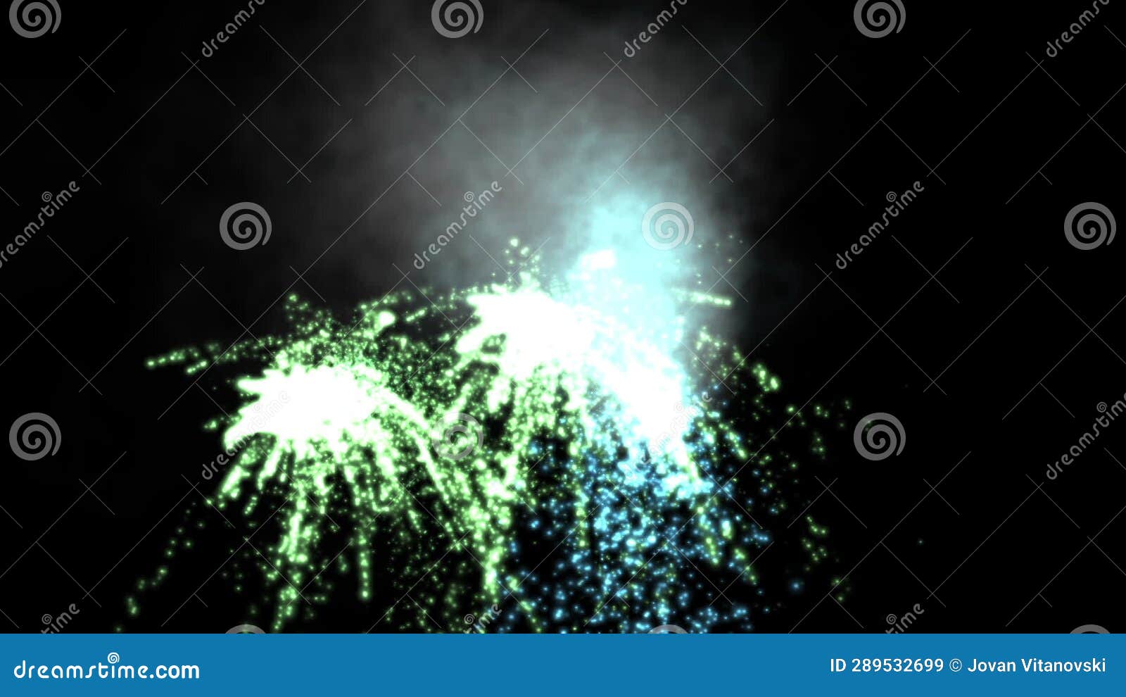 Fireworks Glitter Particles Motion Graphics Stock Video - Video of ...