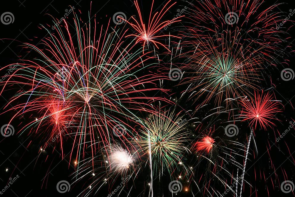 Fireworks Grand Finale stock image. Image of celebrate - 2472931