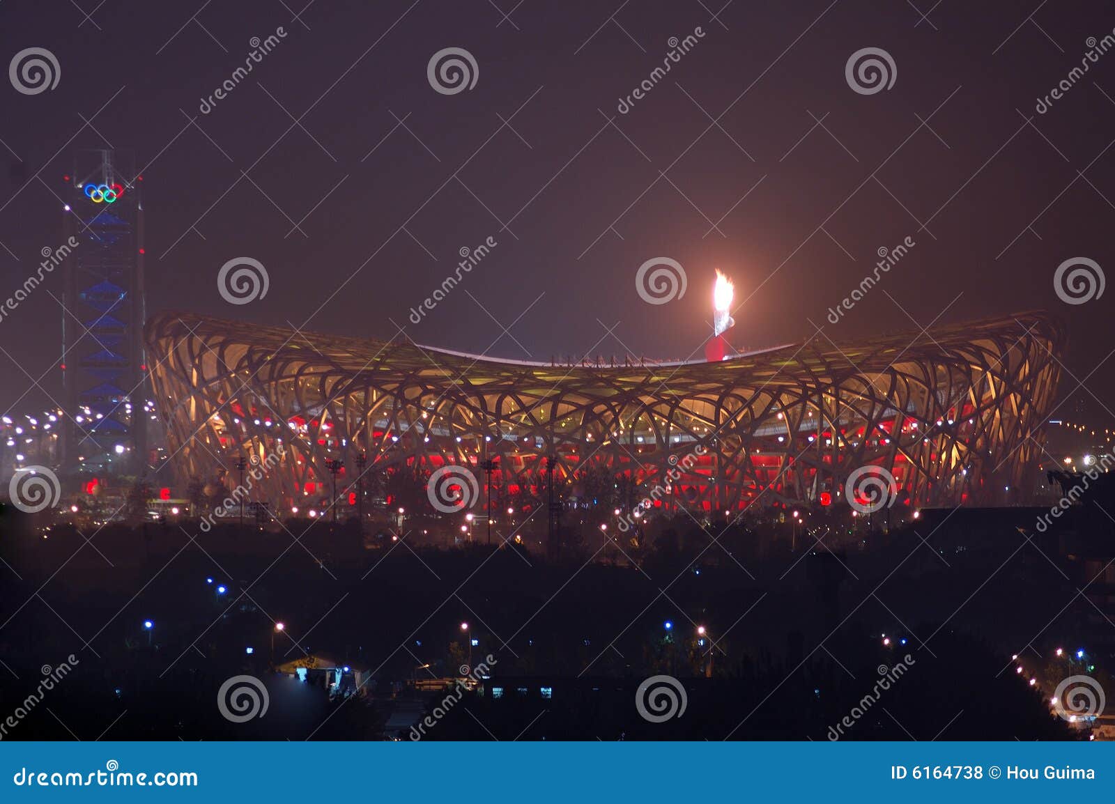 Fireworks Highlight Beijing Olympics Opening Cerem Editorial Stock ...