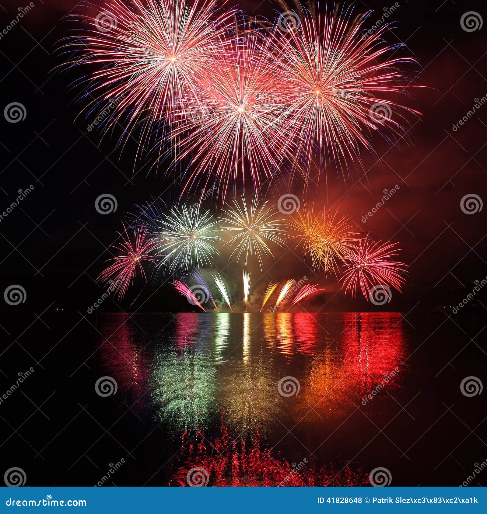 Fireworks - Ignis Brunensis Stock Photo | CartoonDealer.com #41640096