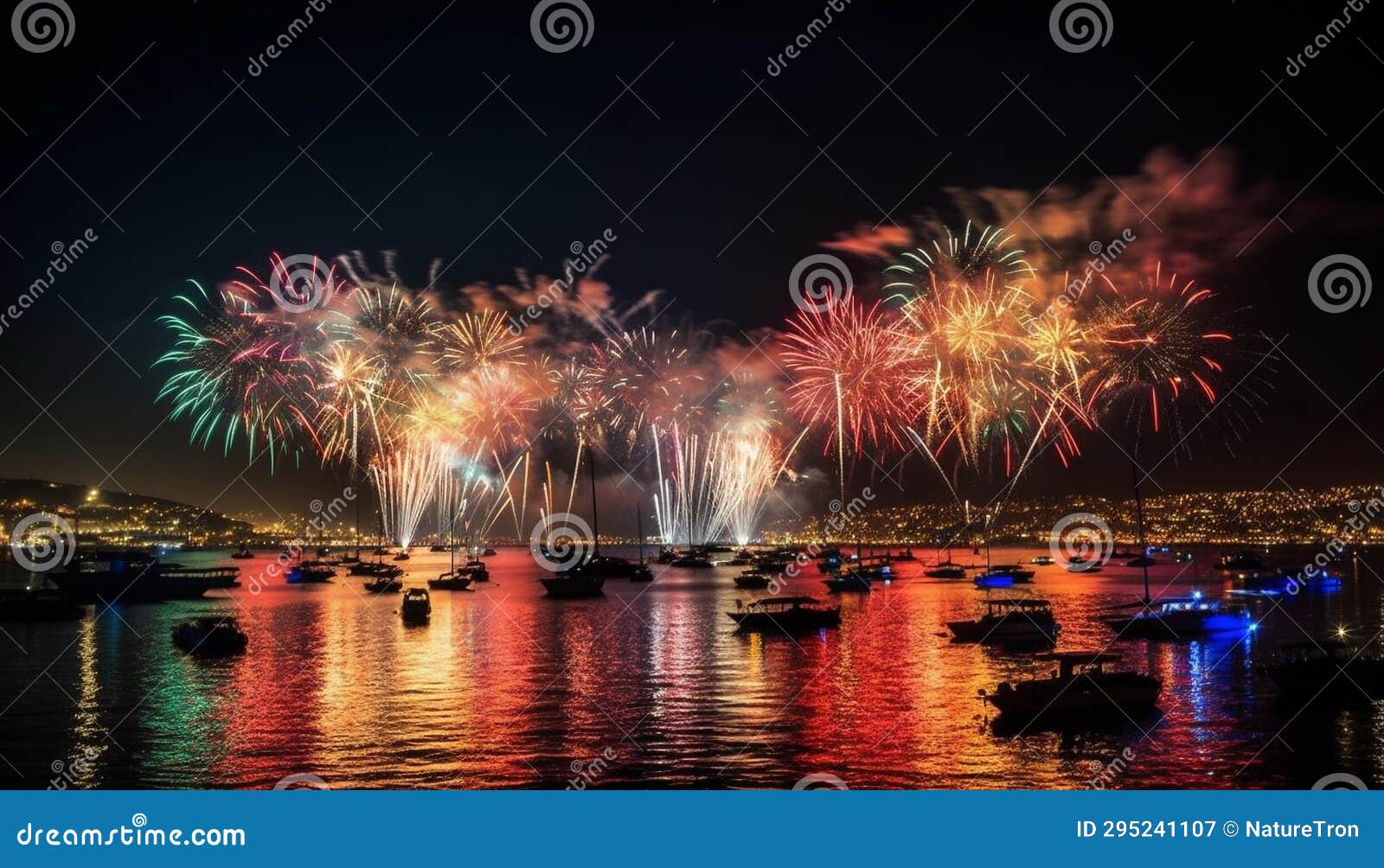 Fireworks on the Lake Fireworks on the River Fireworks Over the River ...