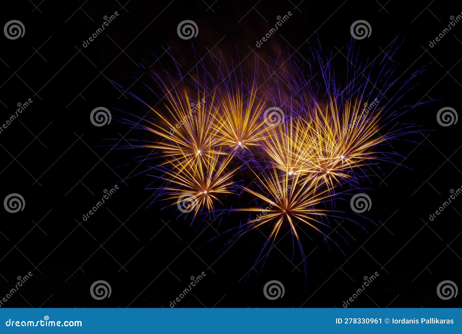 Fireworks Launch at Orthodox Easter Celebration in Corfu, Greece Stock ...