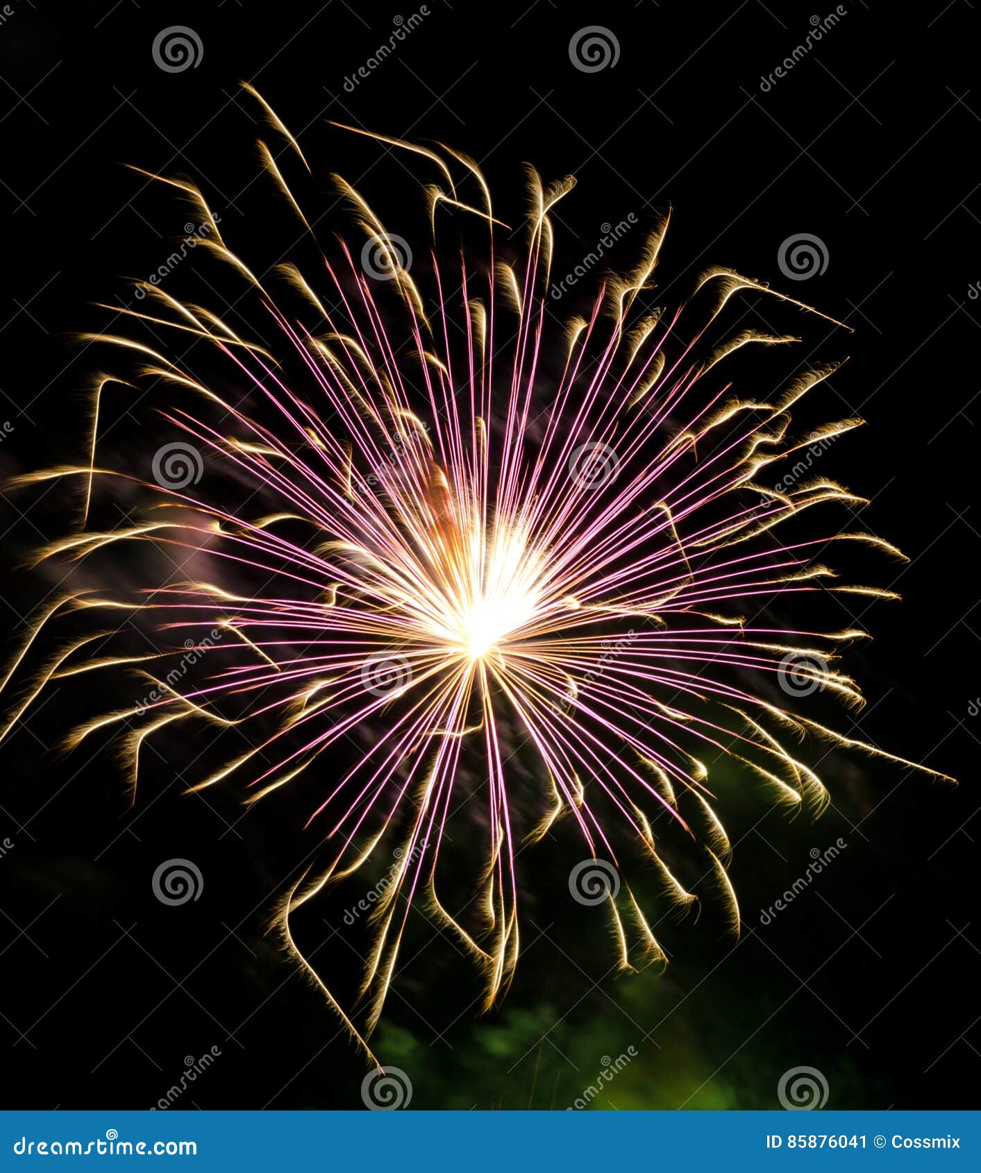 Fireworks light stock image. Image of explosion, festive - 85876041