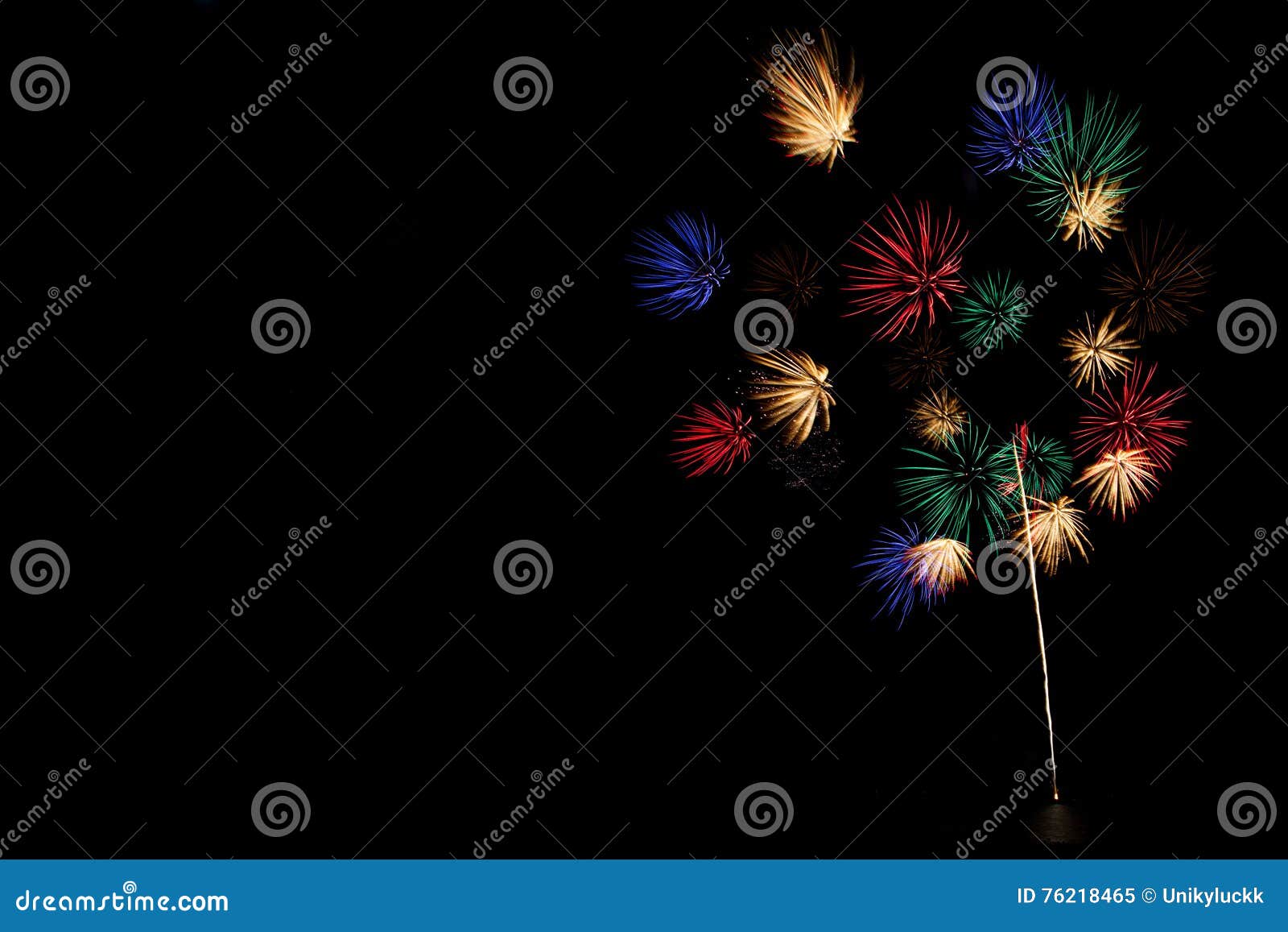Fireworks Light Up the Sky with Dazzling Display Stock Image - Image of ...