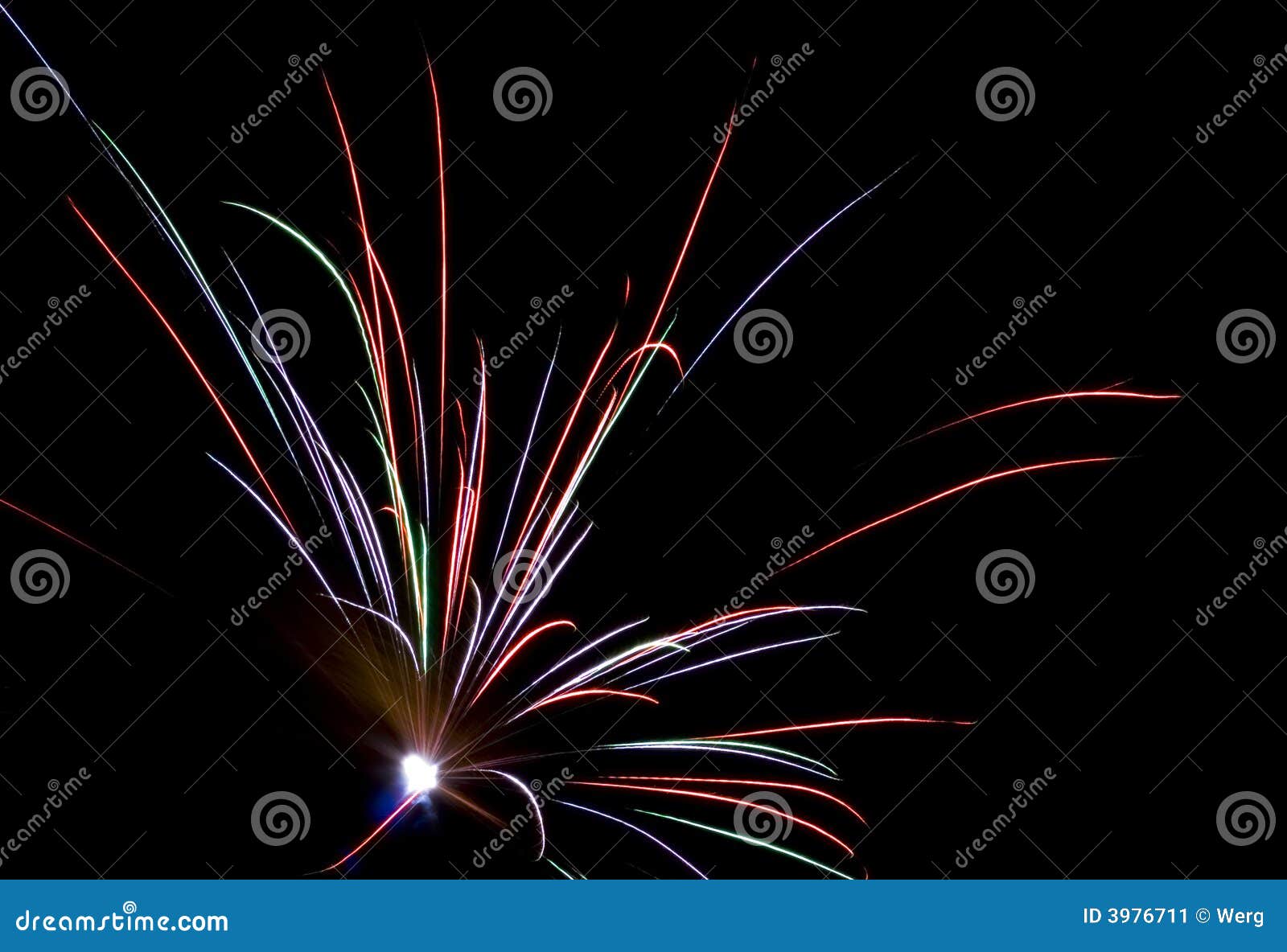 Fireworks Lighting Up the Sky Stock Image - Image of carnival ...