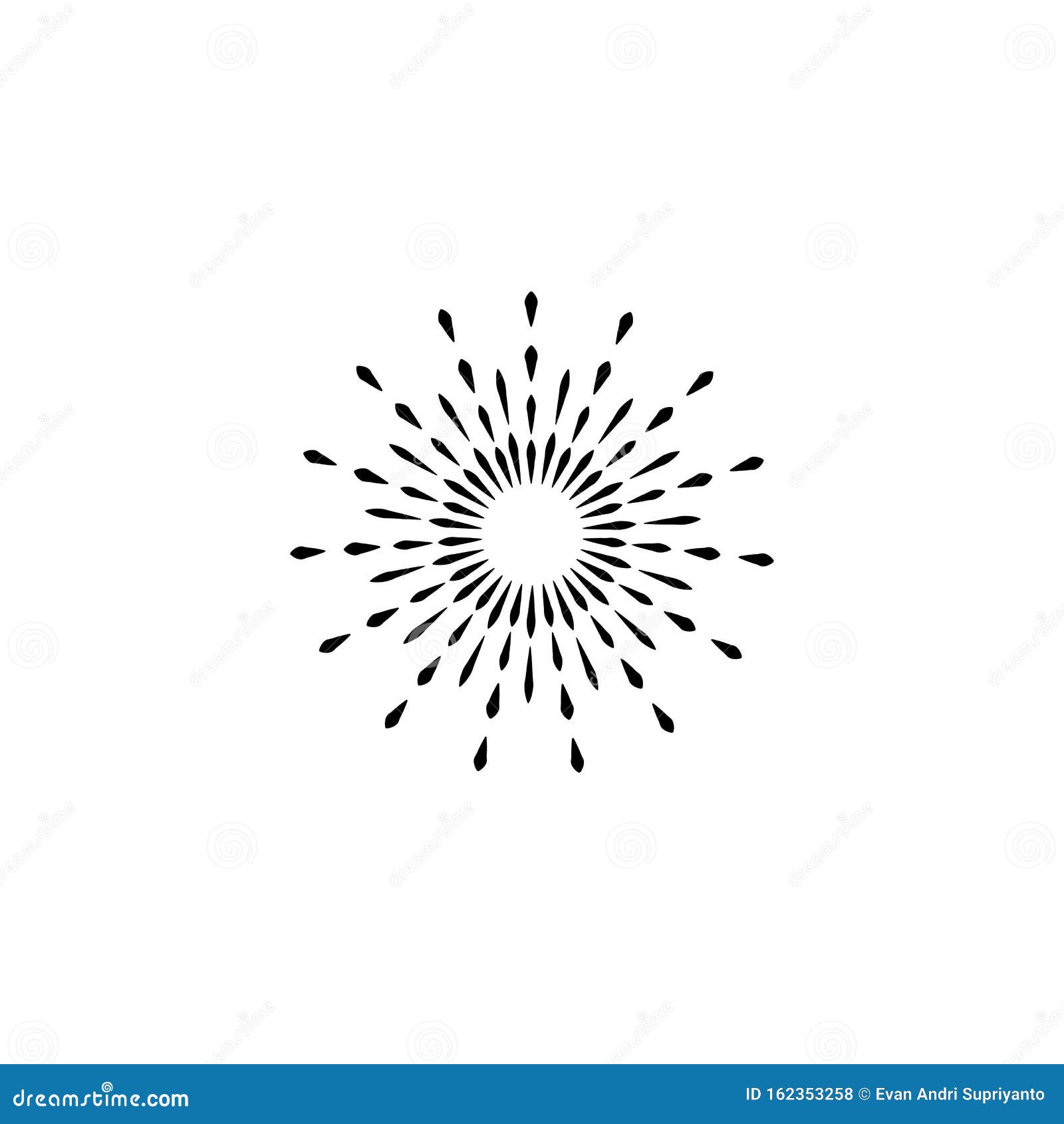 Fireworks Logo Template Vector Symbol Stock Vector - Illustration of ...