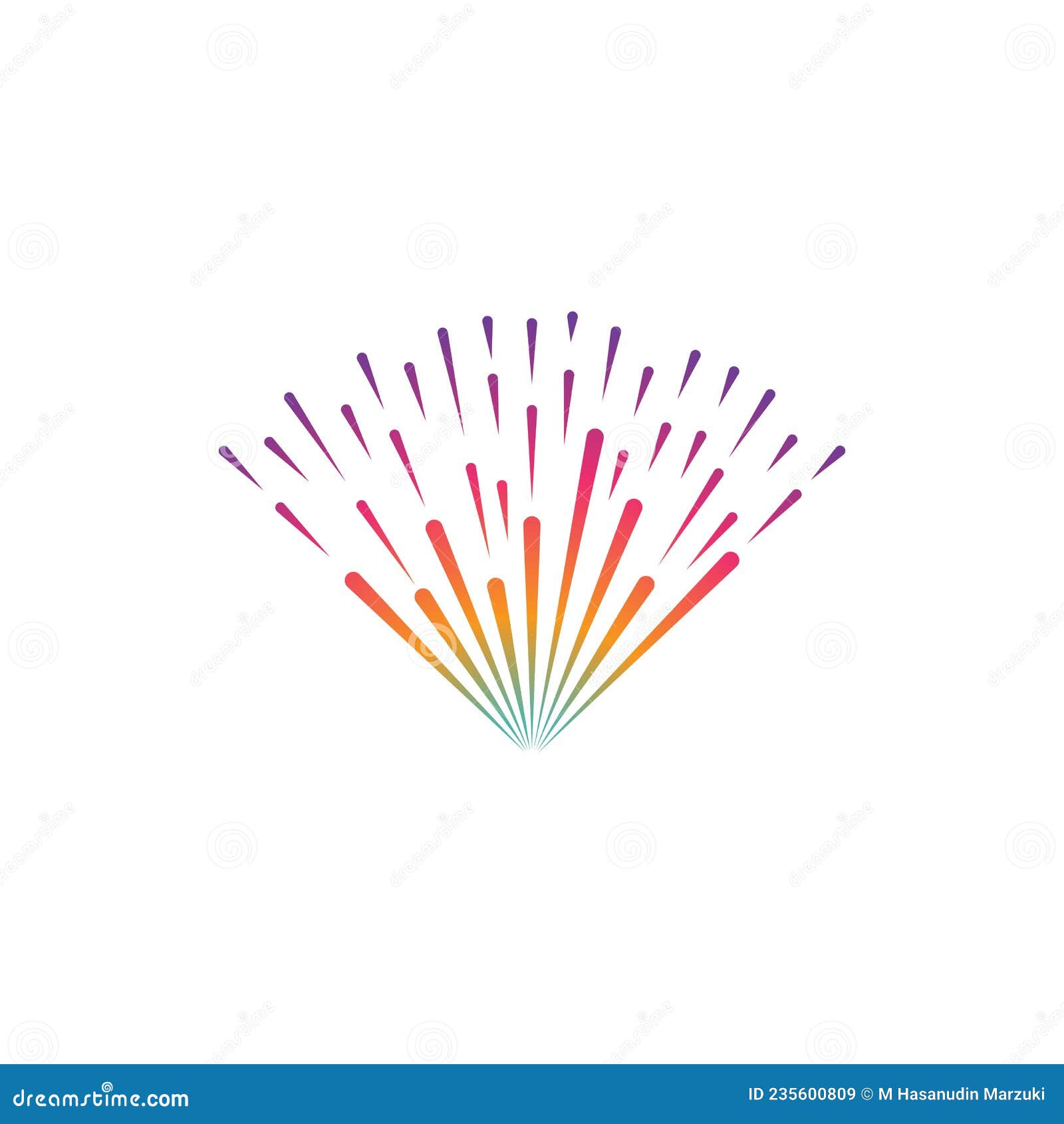 Fireworks logo vector stock vector. Illustration of fireworks - 235600809