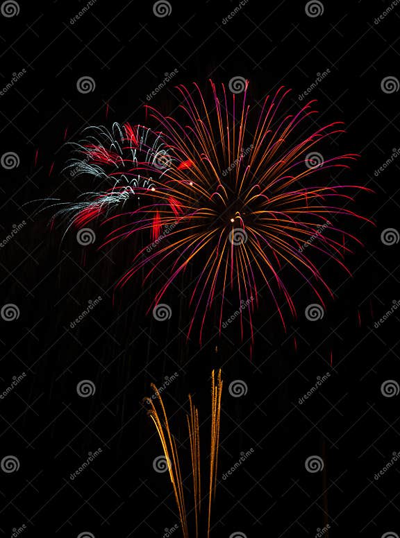 Fireworks stock photo. Image of exposure, long, firework - 131349638