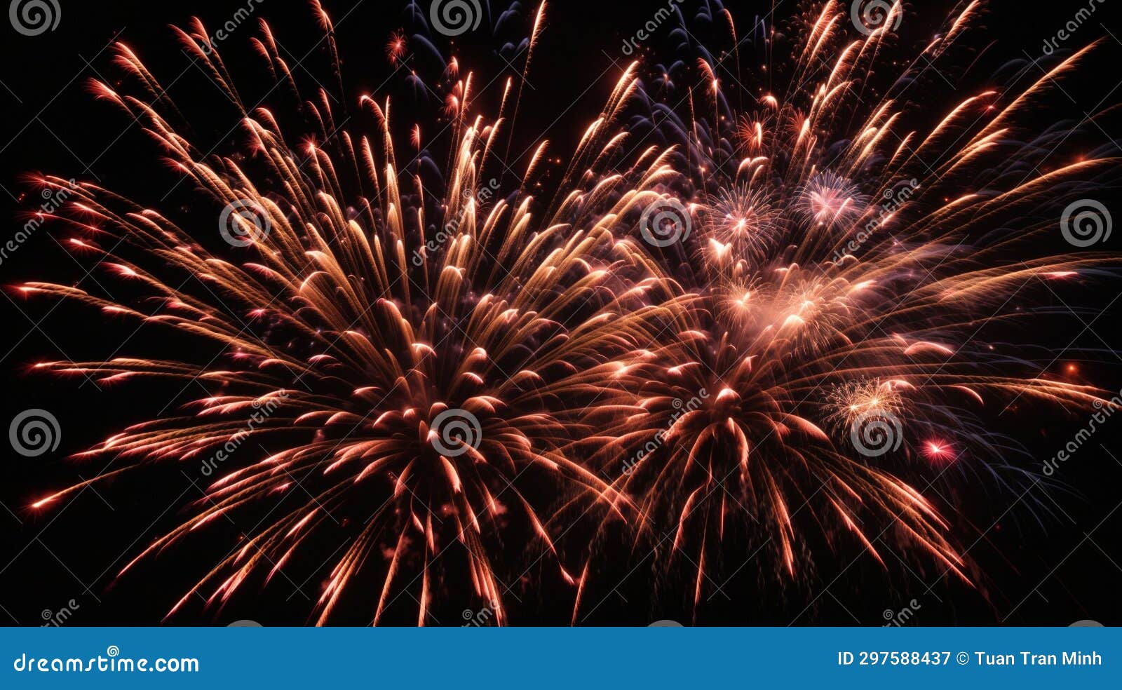 Fireworks with Many Different Shapes Stock Image - Image of shapes ...