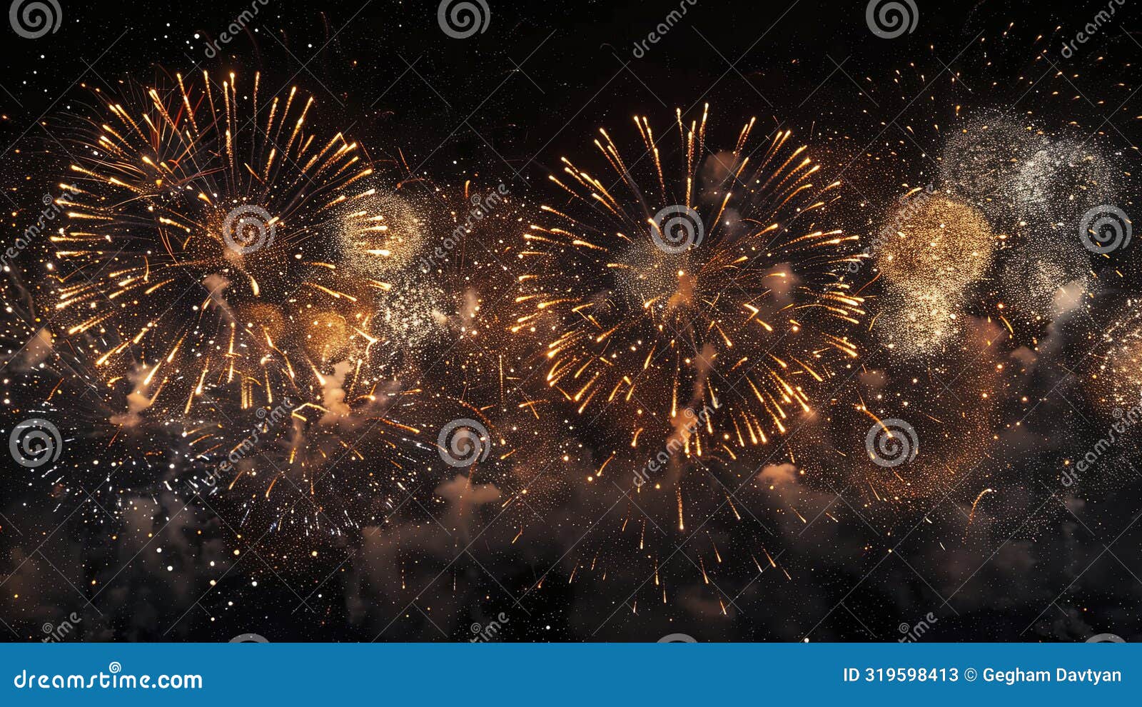 Fireworks in the Night, Fireworks Background, Colored Fireworks ...