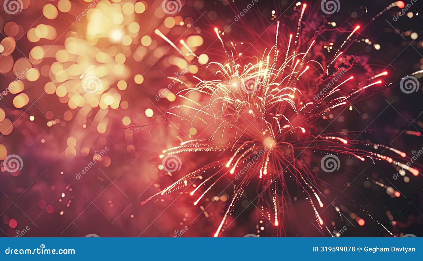 Fireworks in the Night, Fireworks Background, Colored Fireworks ...